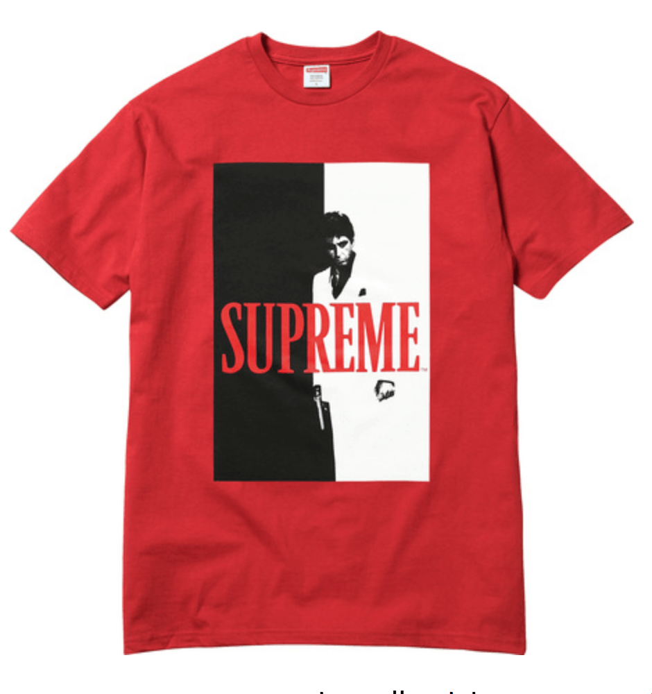 Supreme Scarface Split Tee | Grailed