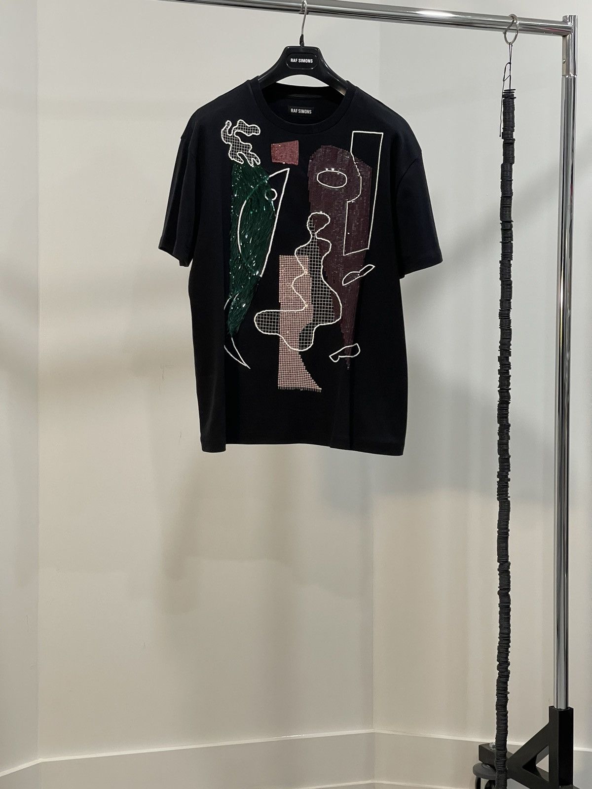 Raf Simons Raf Simons SS14 Picasso Hand Embroidered T-Shirt | Grailed