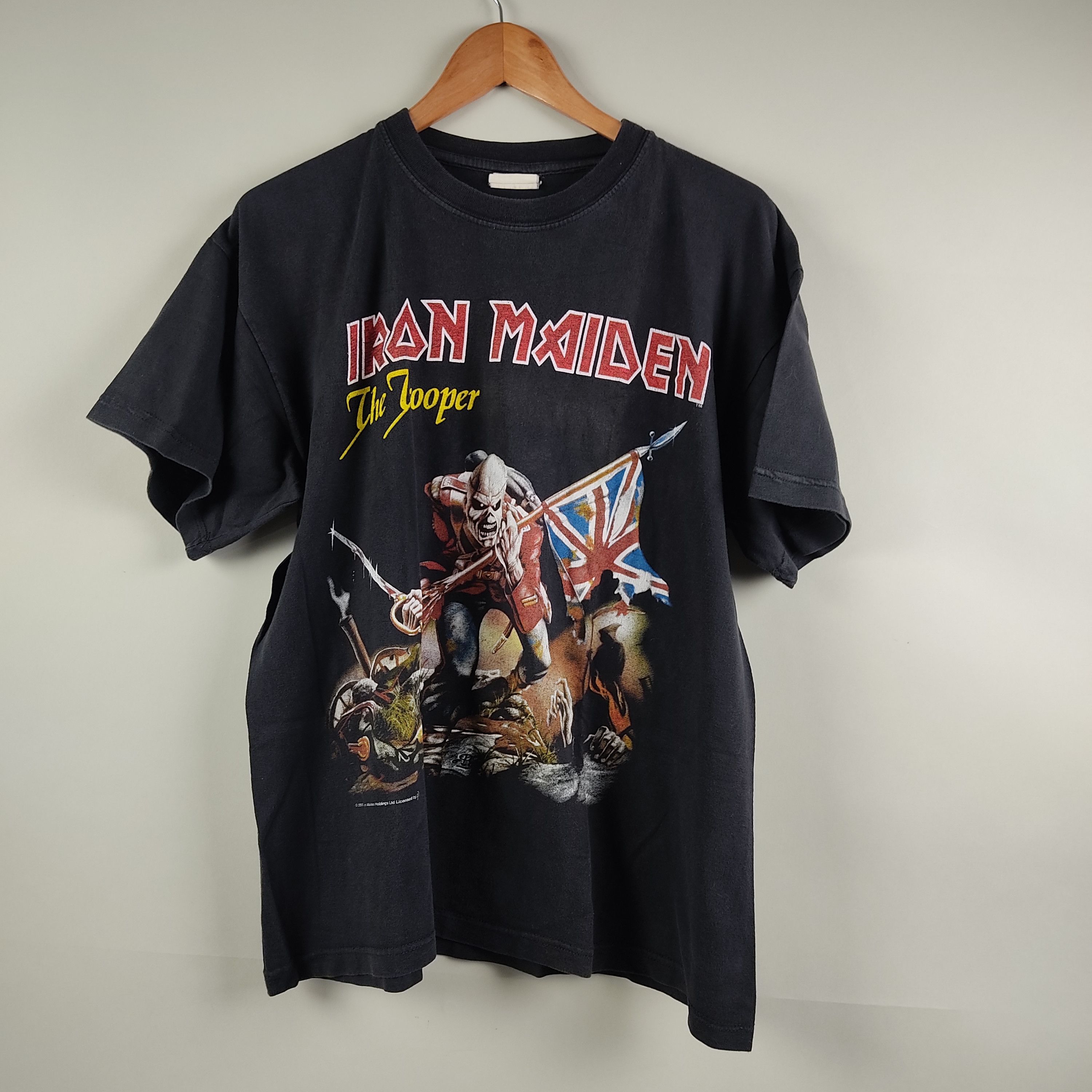 Band Tees × Iron Maiden × Vintage 90's Iron Maiden The Trooper XL | Grailed