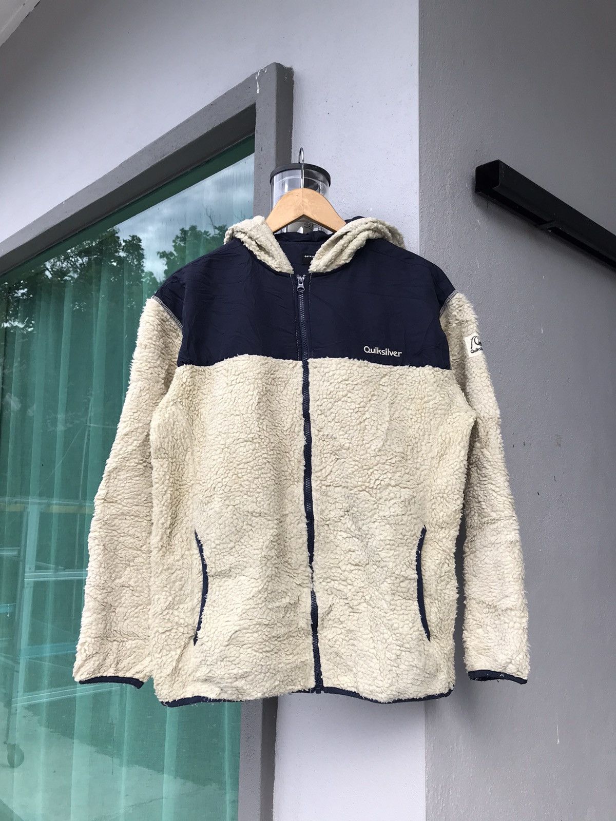 Made In Usa × Quicksilver × Vintage Quicksilver Retro Deep Pile Jacket ...