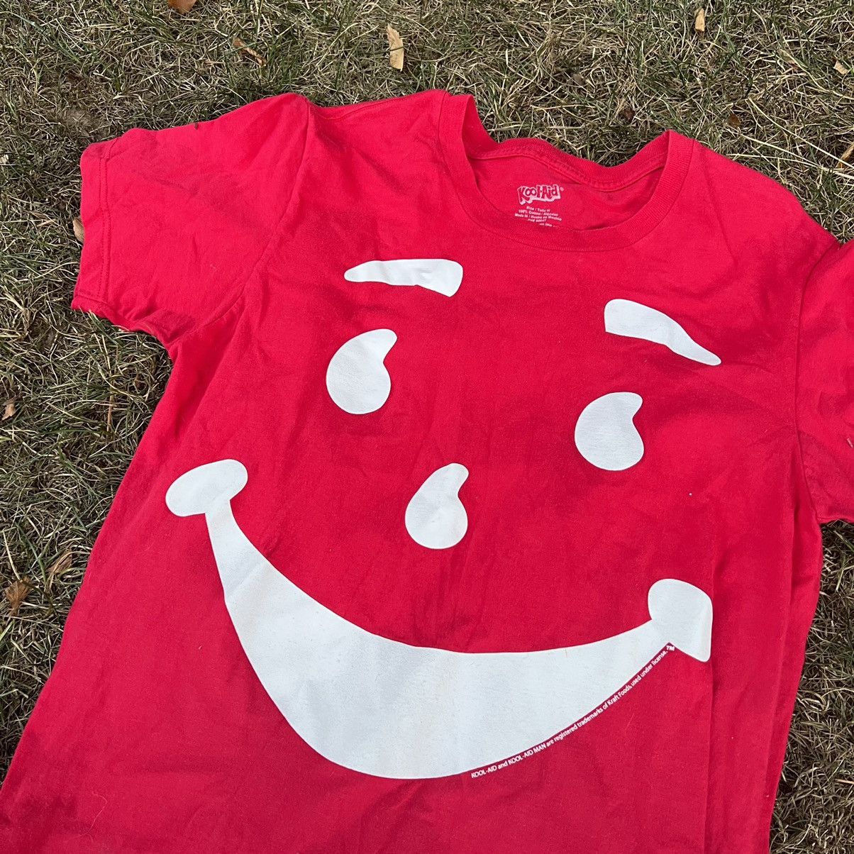 Vintage Vintage y2k Kool-Aid Man Face Smile Red T-Shirt Official | Grailed