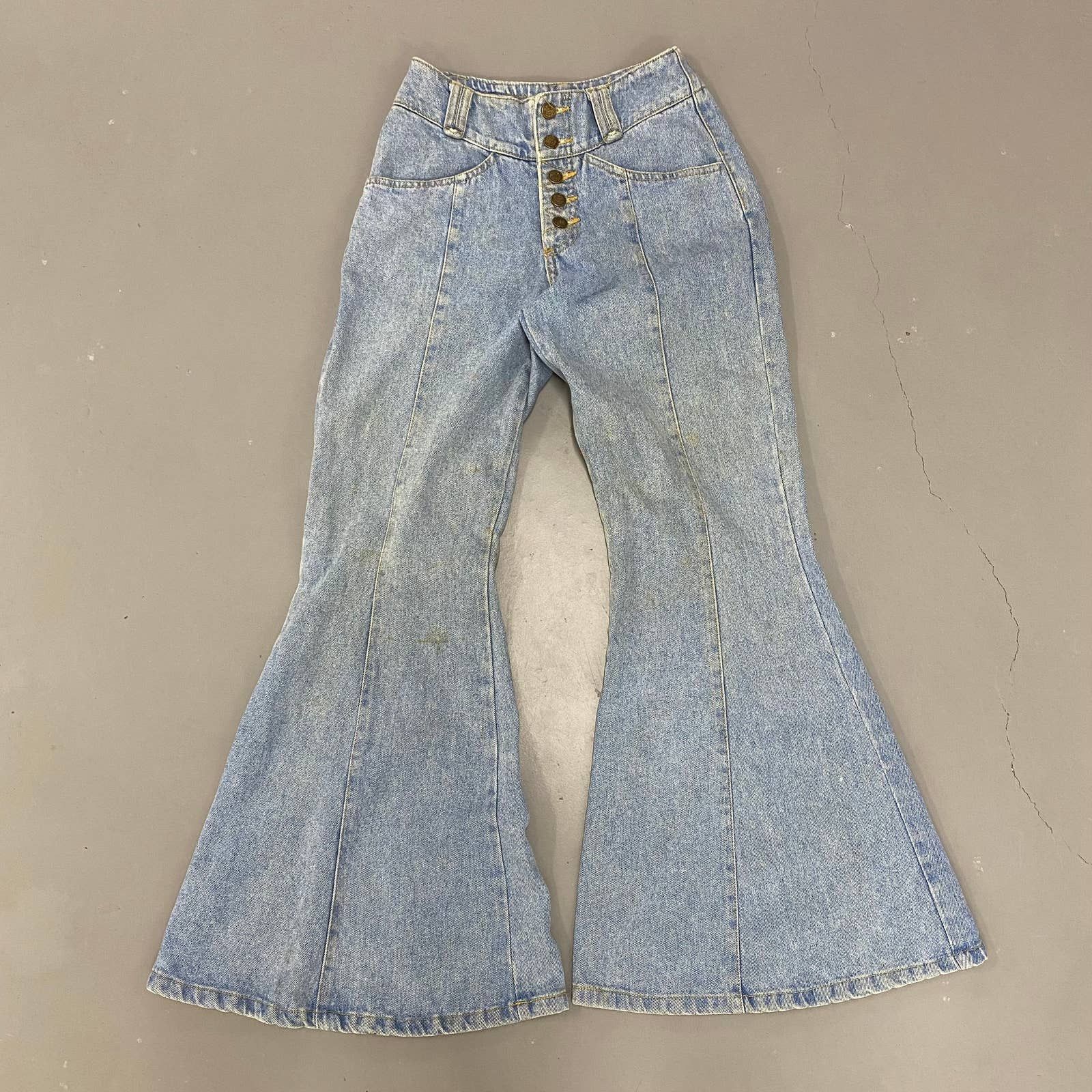 Vintage Vintage Big Bell Bottom Jeans | Grailed