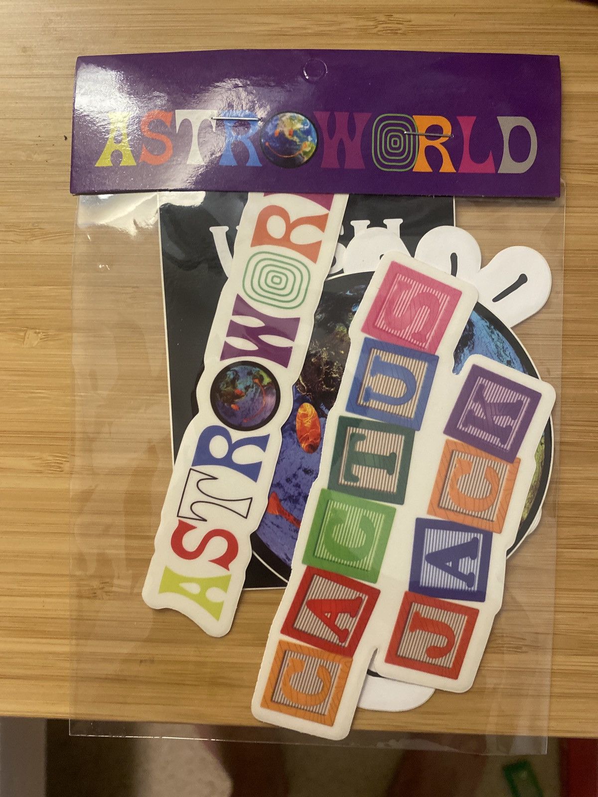 Travis Scott 2018 Astroworld Sticker Pack | Grailed