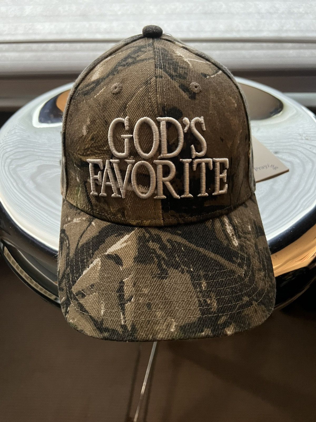 Vintage Prayingg God’s Favorite Camo Cap SSENSE edition | Grailed
