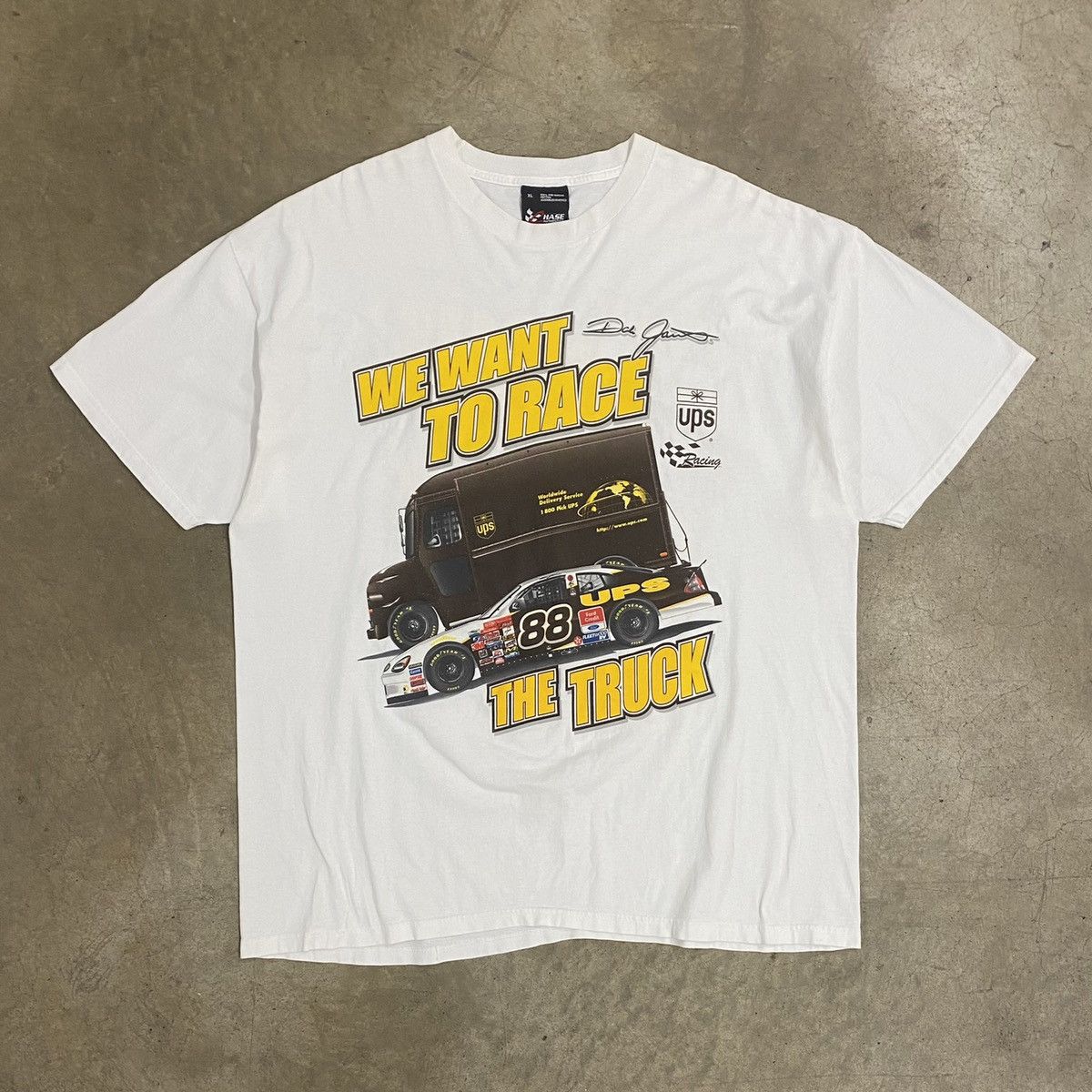 NASCAR × Racing × Vintage Vintage | NASCAR | UPS | Racing | T Shirt ...