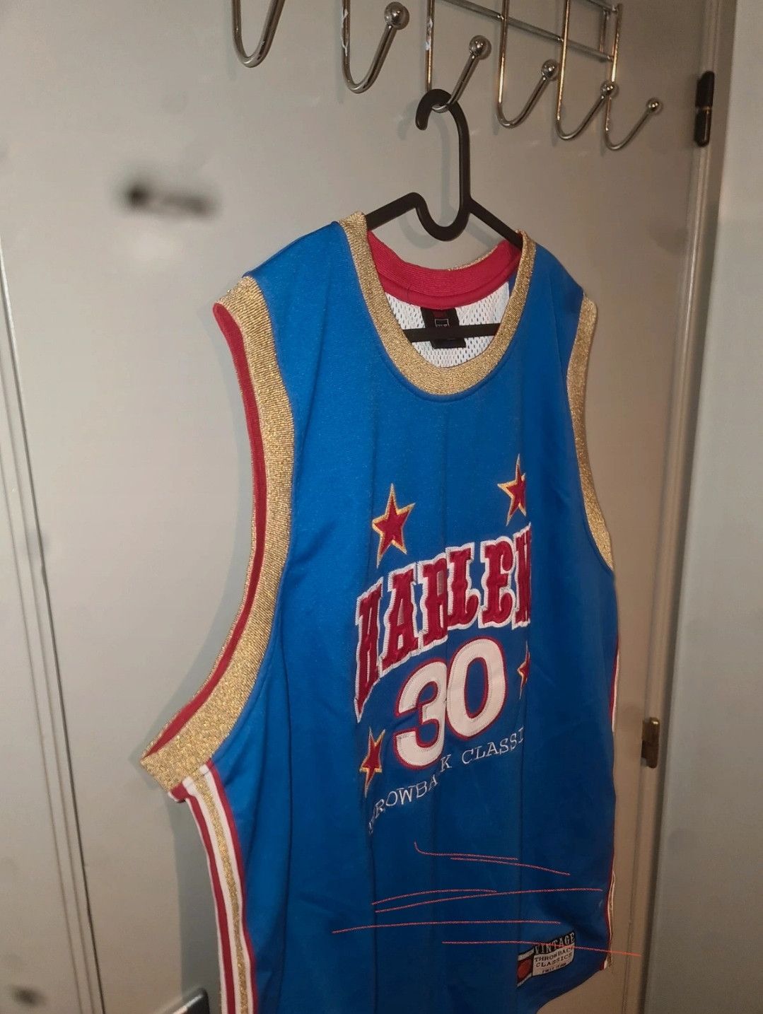 NBA BOOM-X harlem throwback basketball jersey vintage retro | Grailed