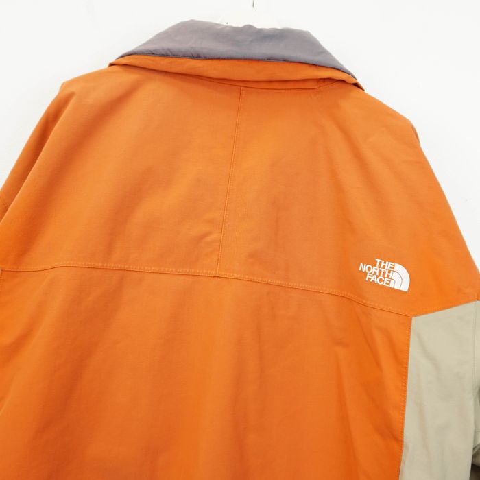 The North Face Orange HyVent Techwear/Gorpcore Jacket | Grailed