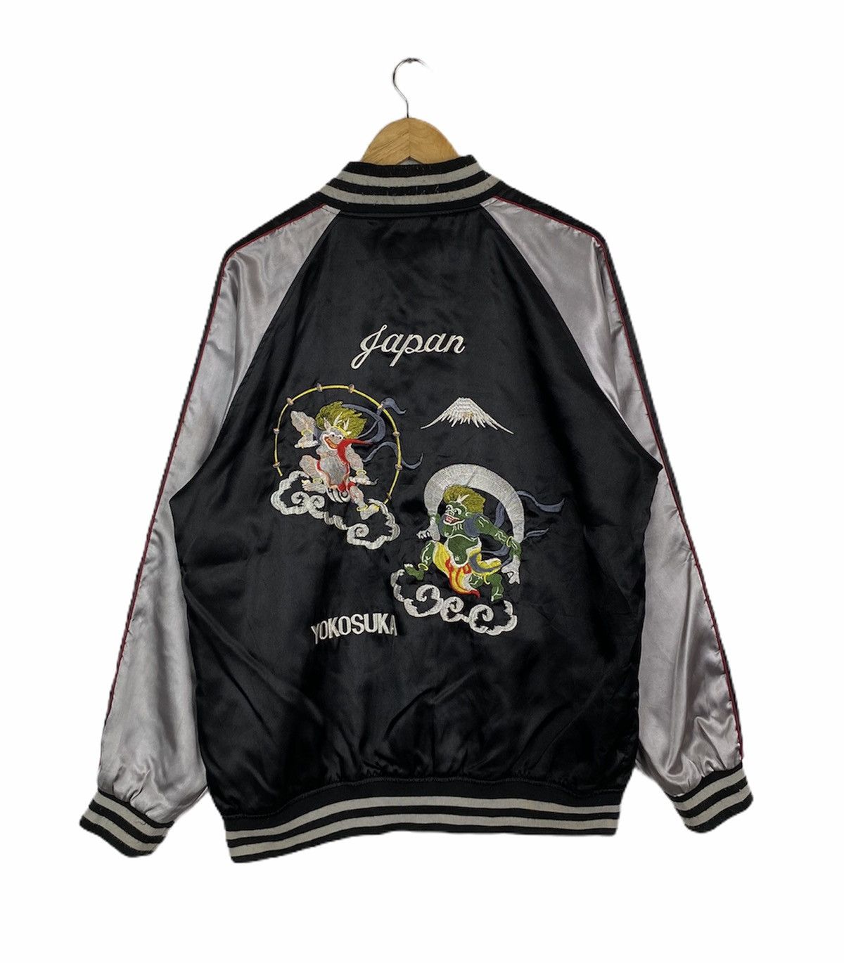Japanese Brand × Sukajan Souvenir Jacket Vintage SUKAJAN RAIJIN ...