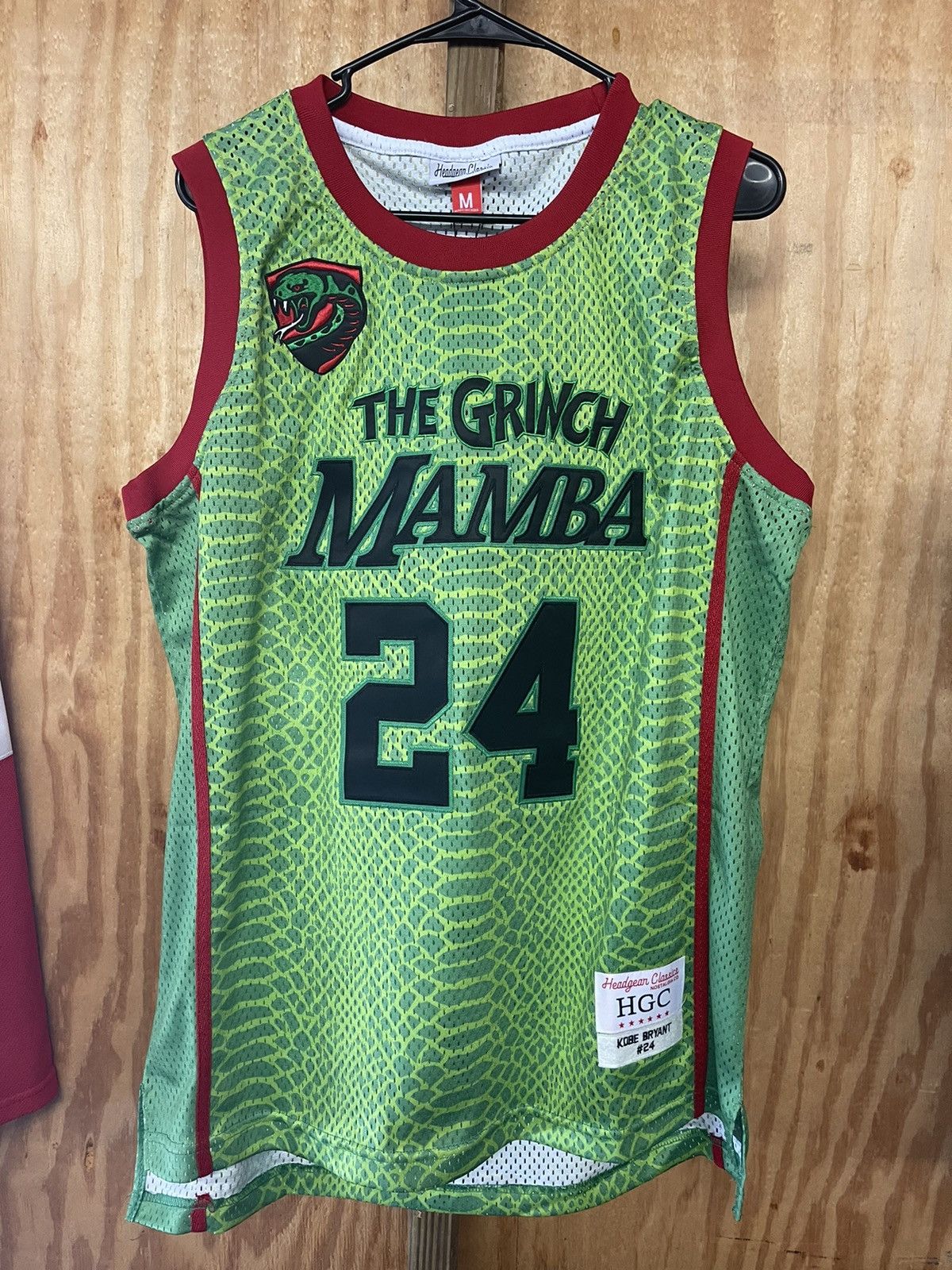 Streetwear Authentic headgear classics the grinch mamba jersey | Grailed