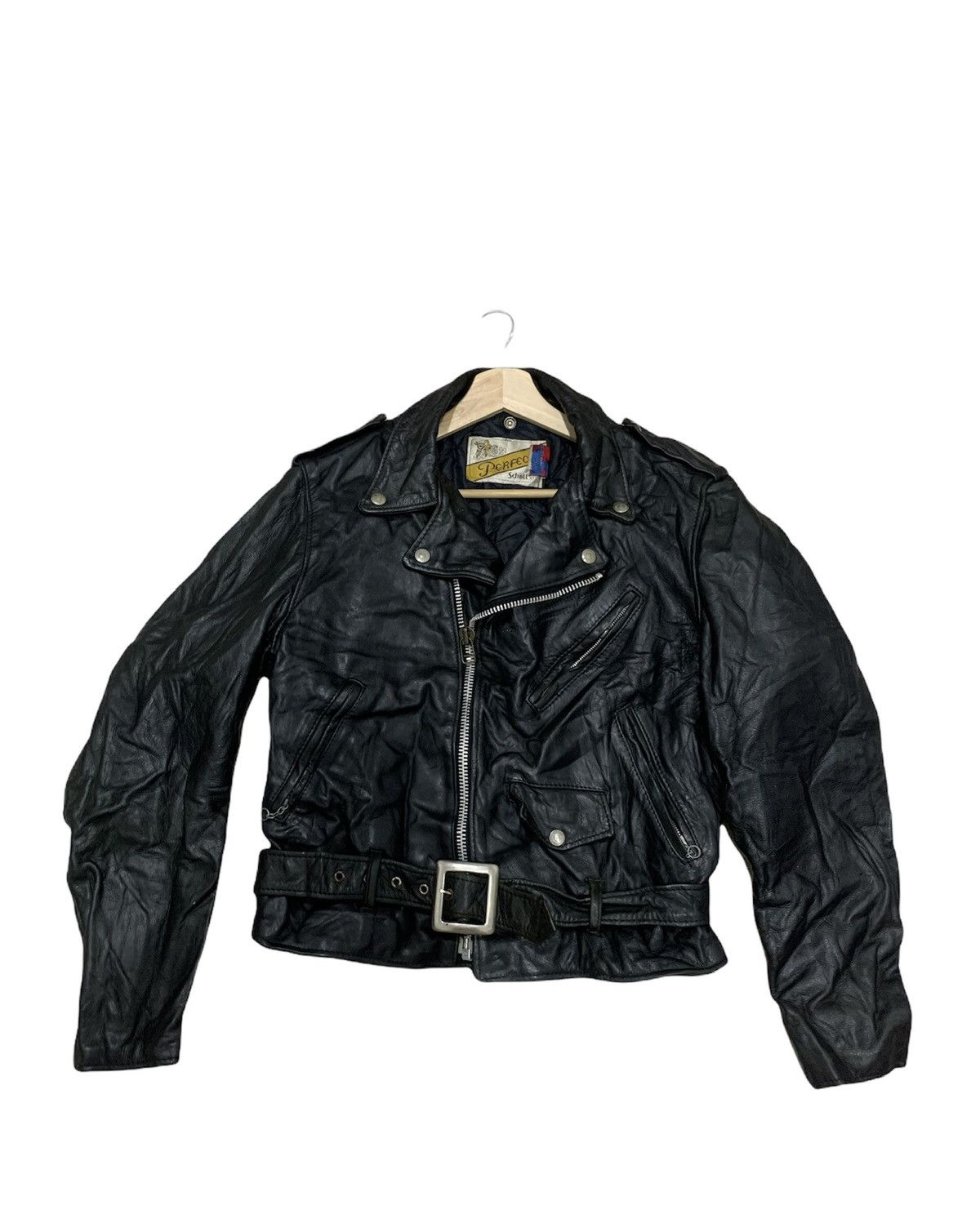Schott × Vintage SCHOTT NYC PERFECTO 618 Genuine Leather Jacket | Grailed
