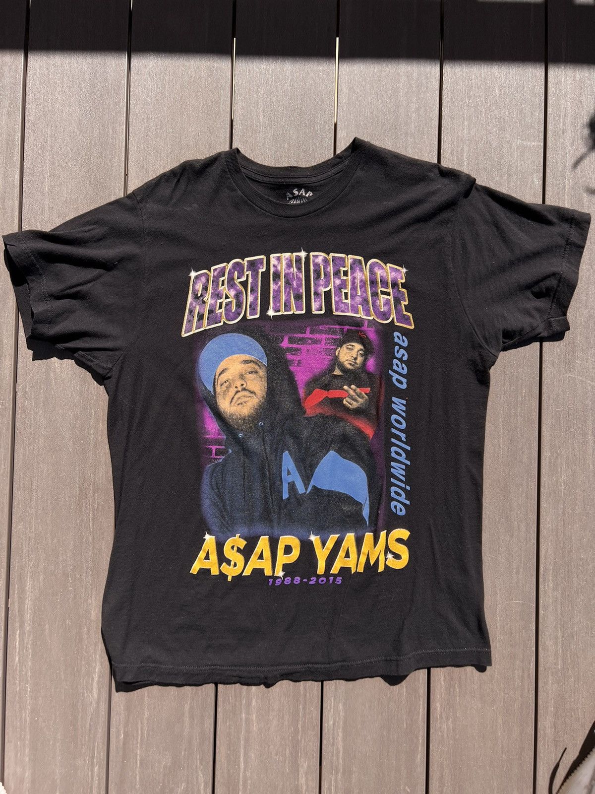 Asap Rocky RIP A$AP YAMS TEE | Grailed
