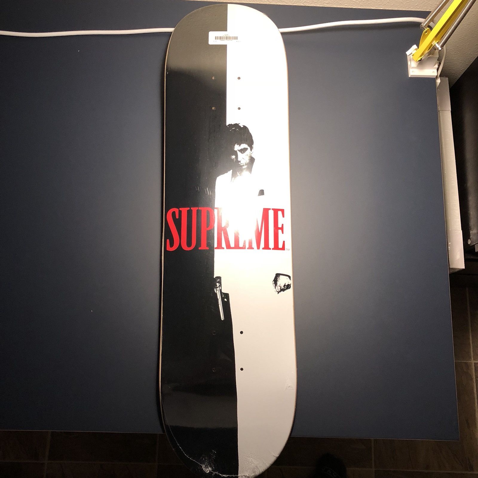 Supreme Scarface Split Skateboard | Grailed