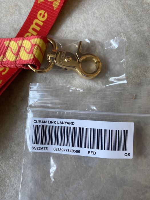 Supreme Supreme Cuban Link Lanyard | Grailed