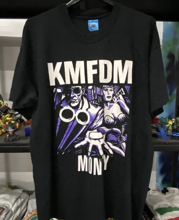 Vintage Vintage 90s KMFDM Money band Tour T-Shirt Industrial | Grailed