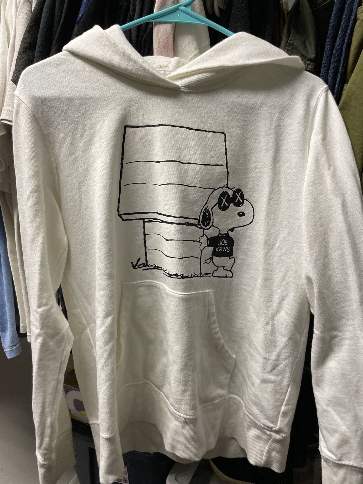 Kaws × Uniqlo Kaws Uniqlo Peanuts Snoopy hoodie | Grailed