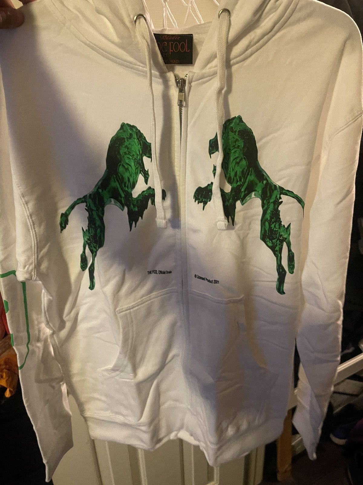 Drain Gang × Yung Lean Bladee The Fool Hoodie | Grailed