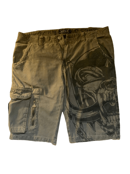 Band Tees × Vintage Vintage Motorhead cargo shorts | Grailed