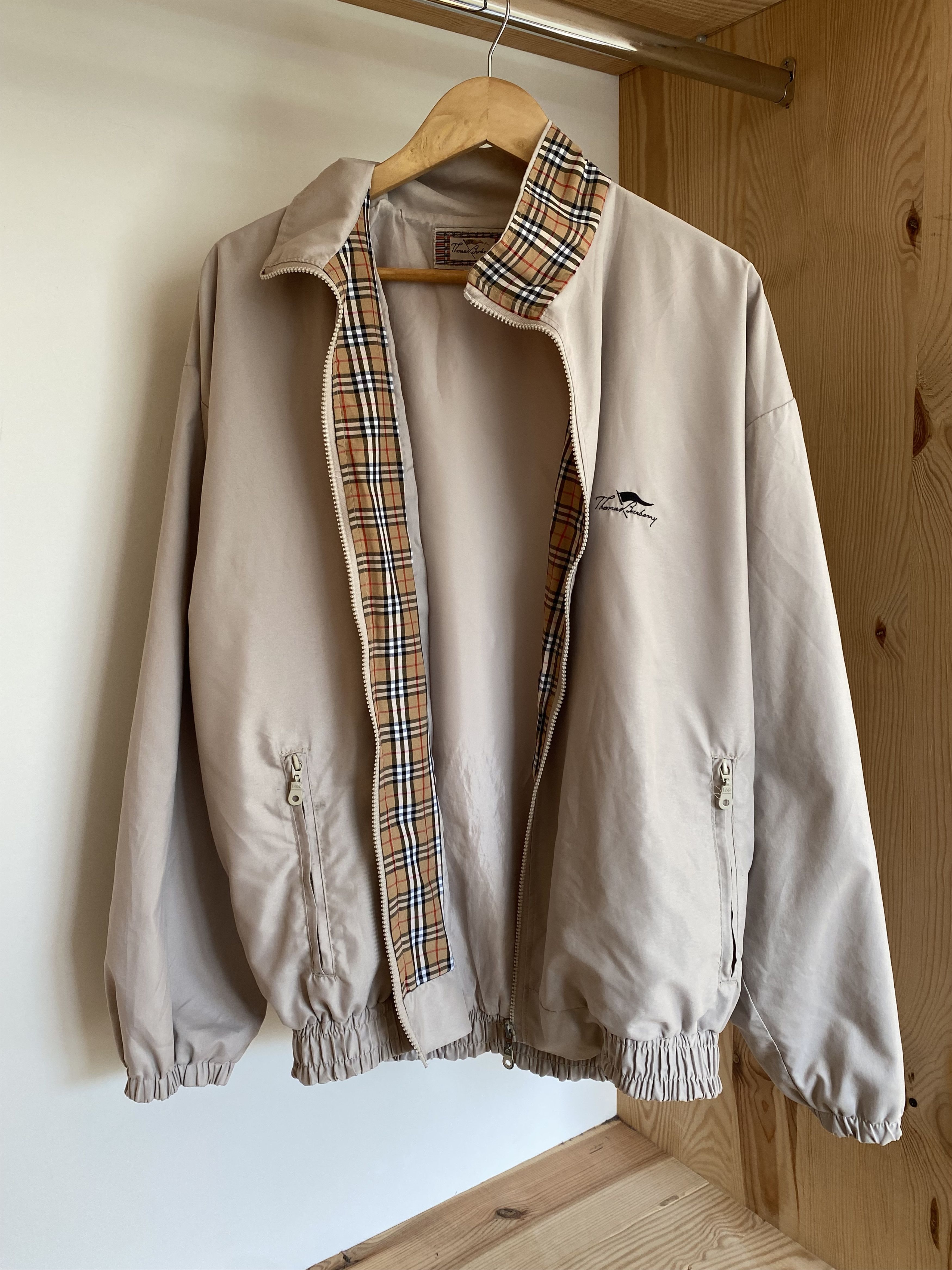 Vintage Vintage Thomas Burberry Harrington | Grailed