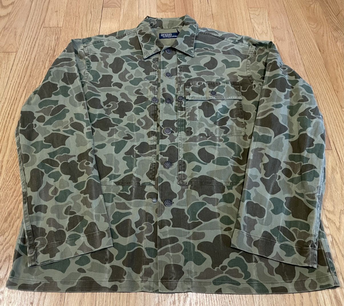 Polo Ralph Lauren Military Army Herringbone Camo Canvas Field Jacket | Grailed