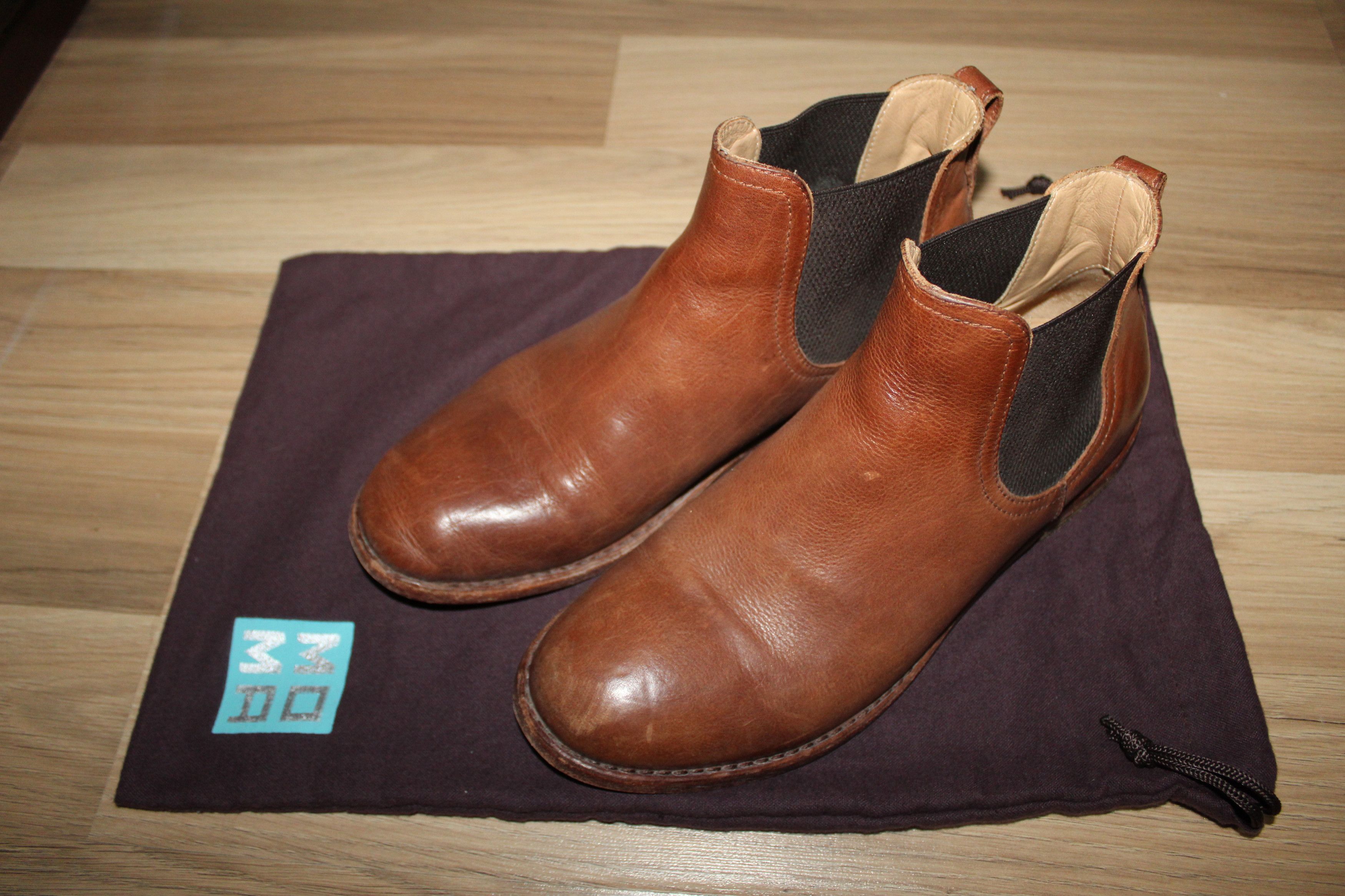 Italian Designers × Moma Moma Brown Leather Chelsea Boots | Grailed