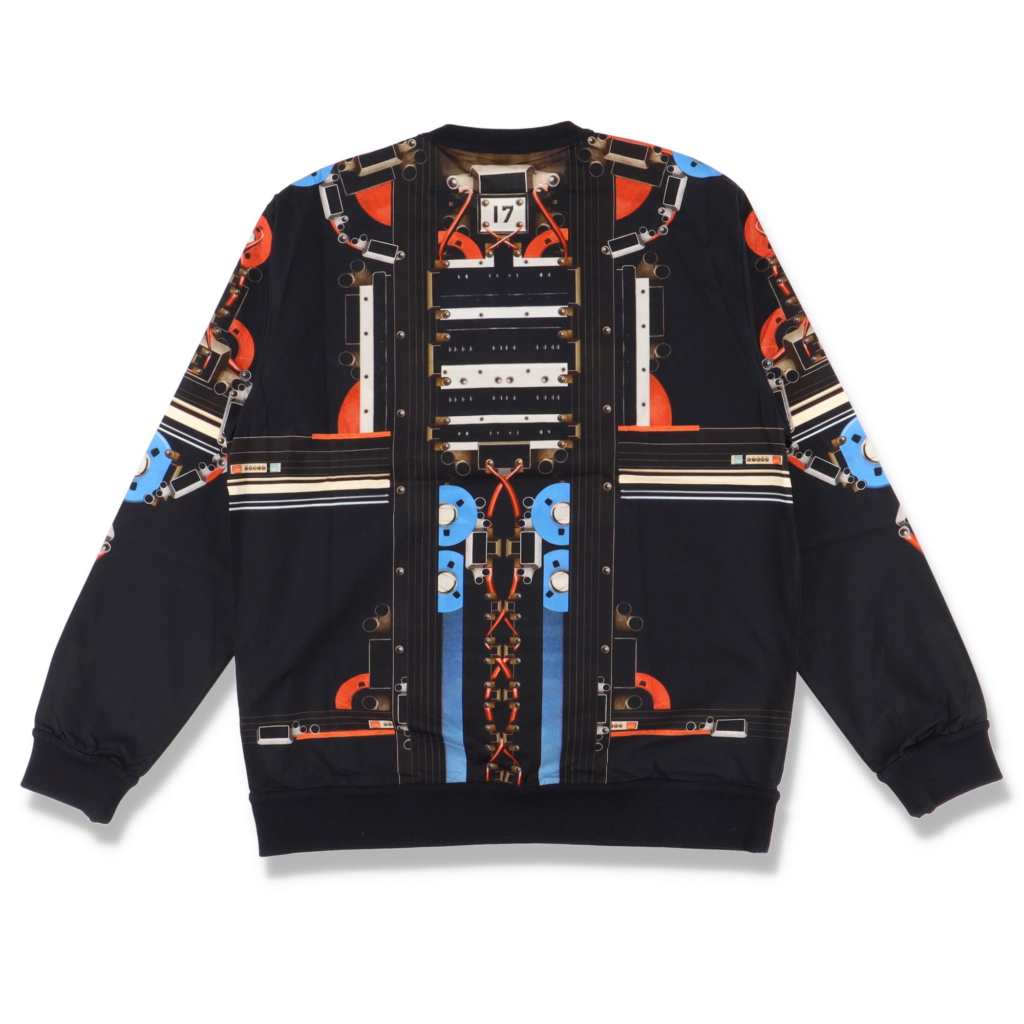 Givenchy Runway Robot Tape Deck Zipped Sweatshirt | Grailed