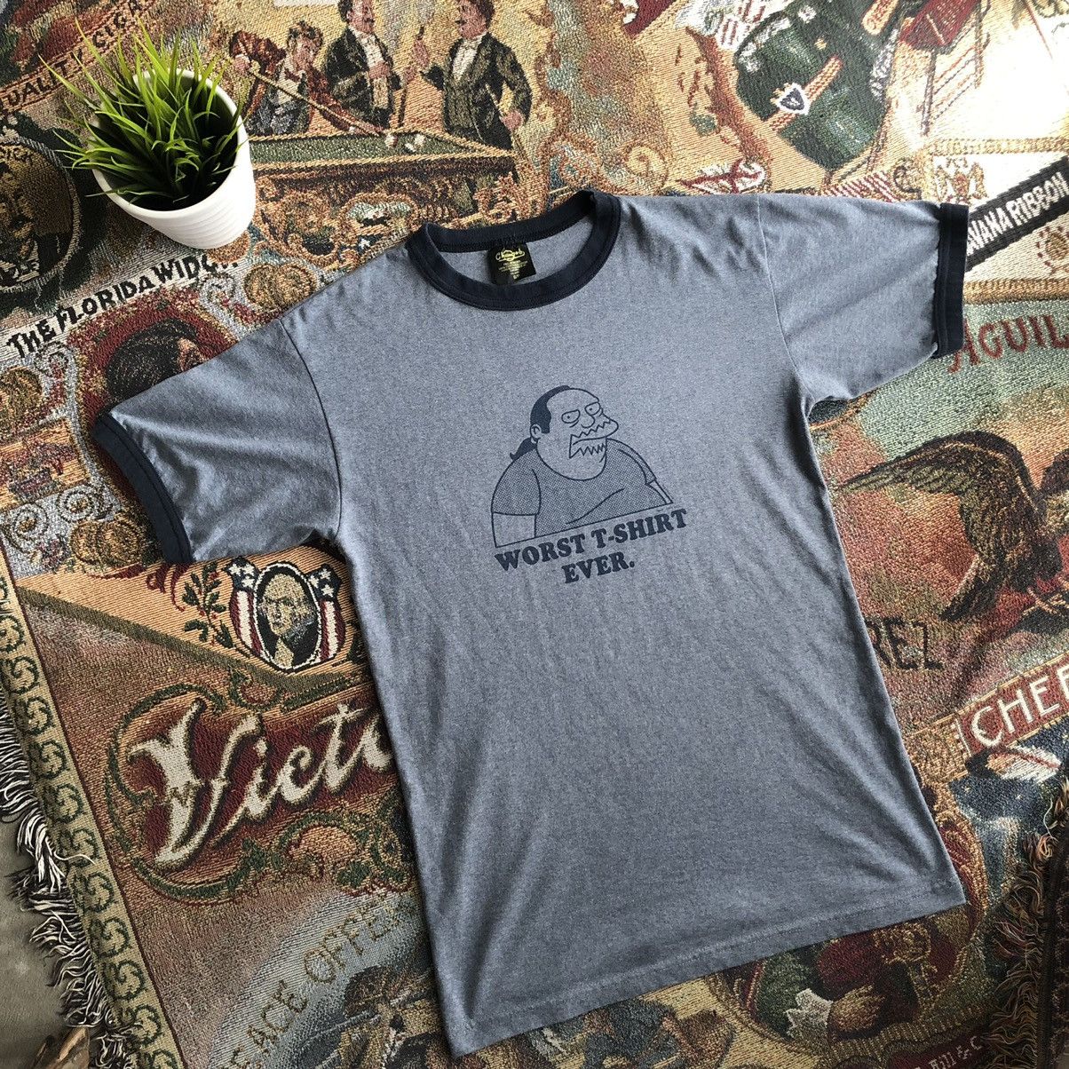 Vintage Vintage 2001 the simpsons worst t shirt ever ringer shirt | Grailed