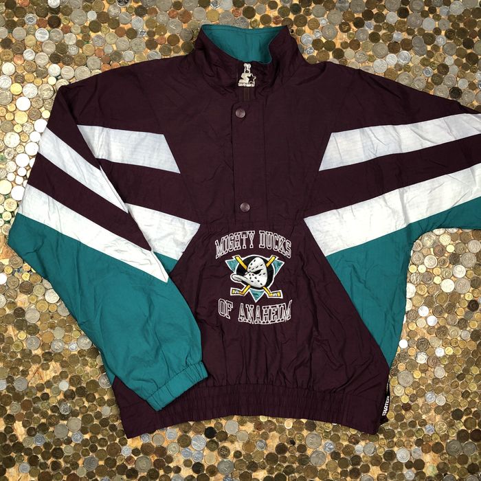 Vintage Starter Vintage Anorak Jacket 90's Mighty Ducks | Grailed