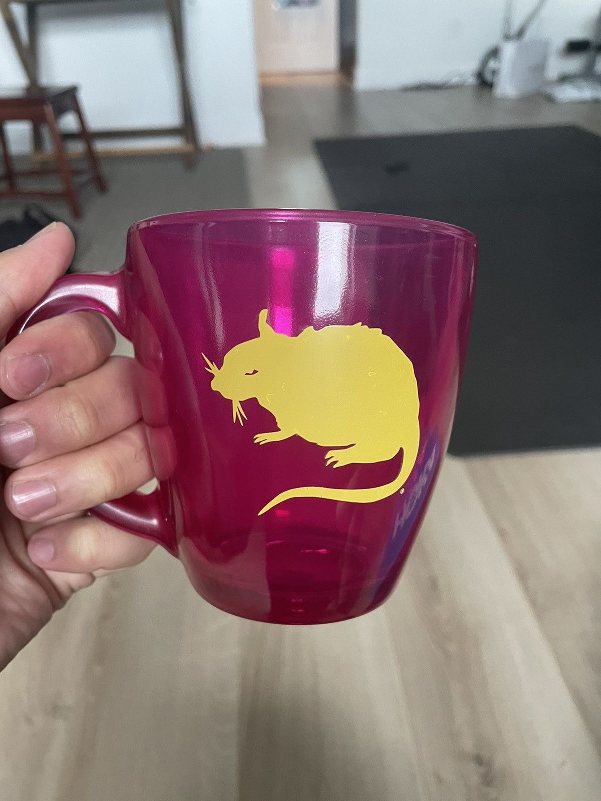 Stray Rats Stray rats logo glass mug | Grailed