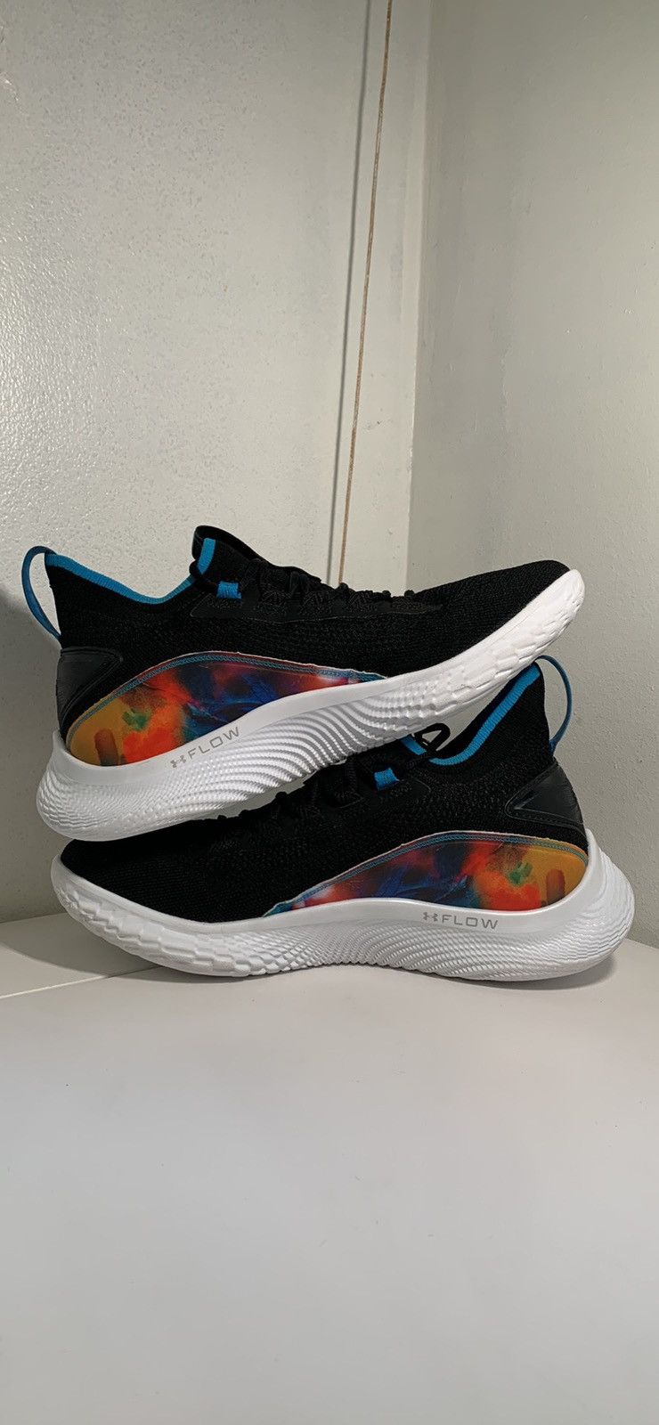 Under Armour Curry 8 tie dye black | Grailed