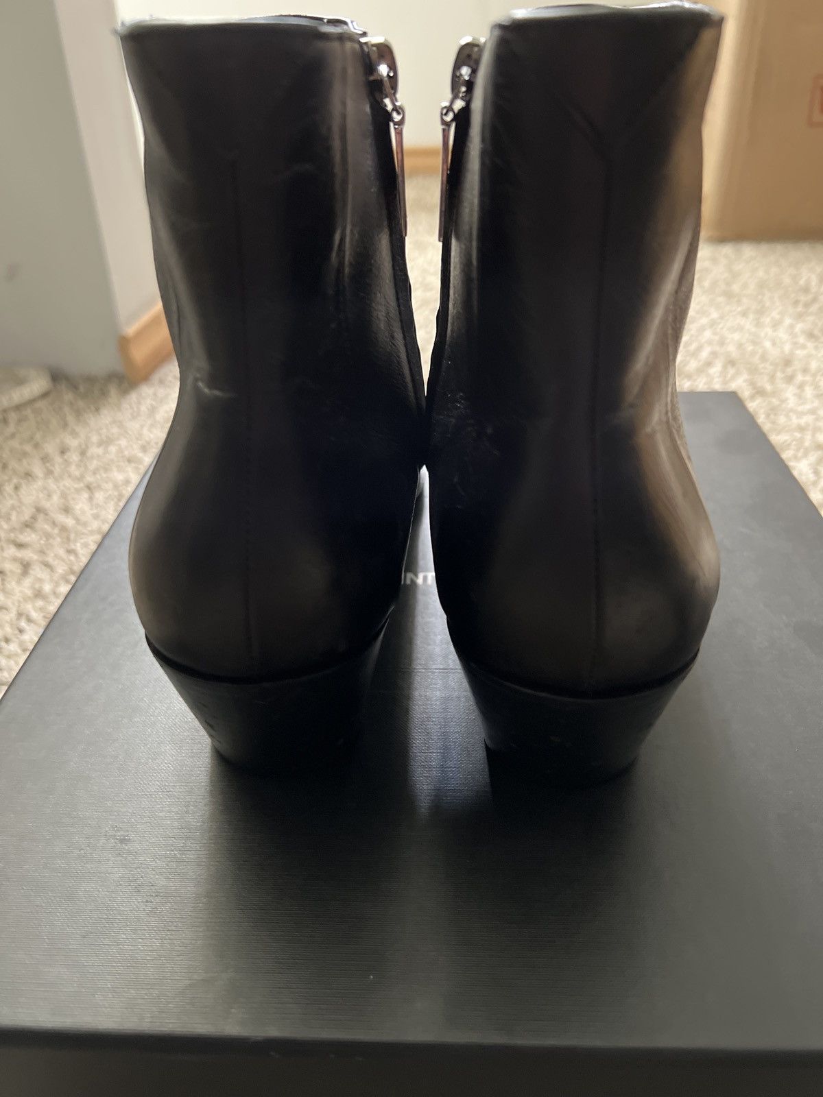 Saint Laurent Paris Saint Laurent Finn 60 Crop Zip Boots Size 42 | Grailed