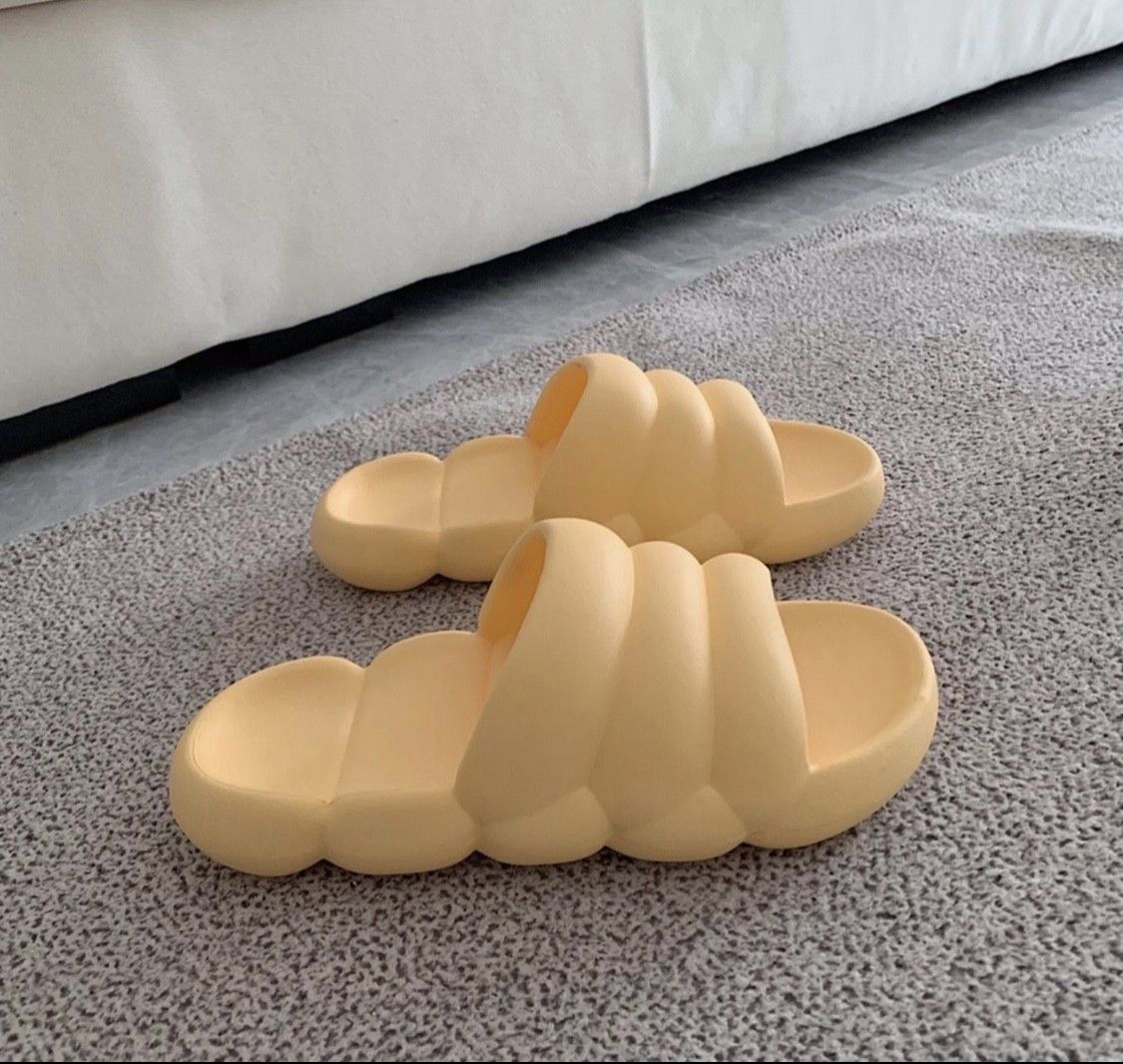 Japanese Brand × Vintage Puffer Sandal Slides | Grailed