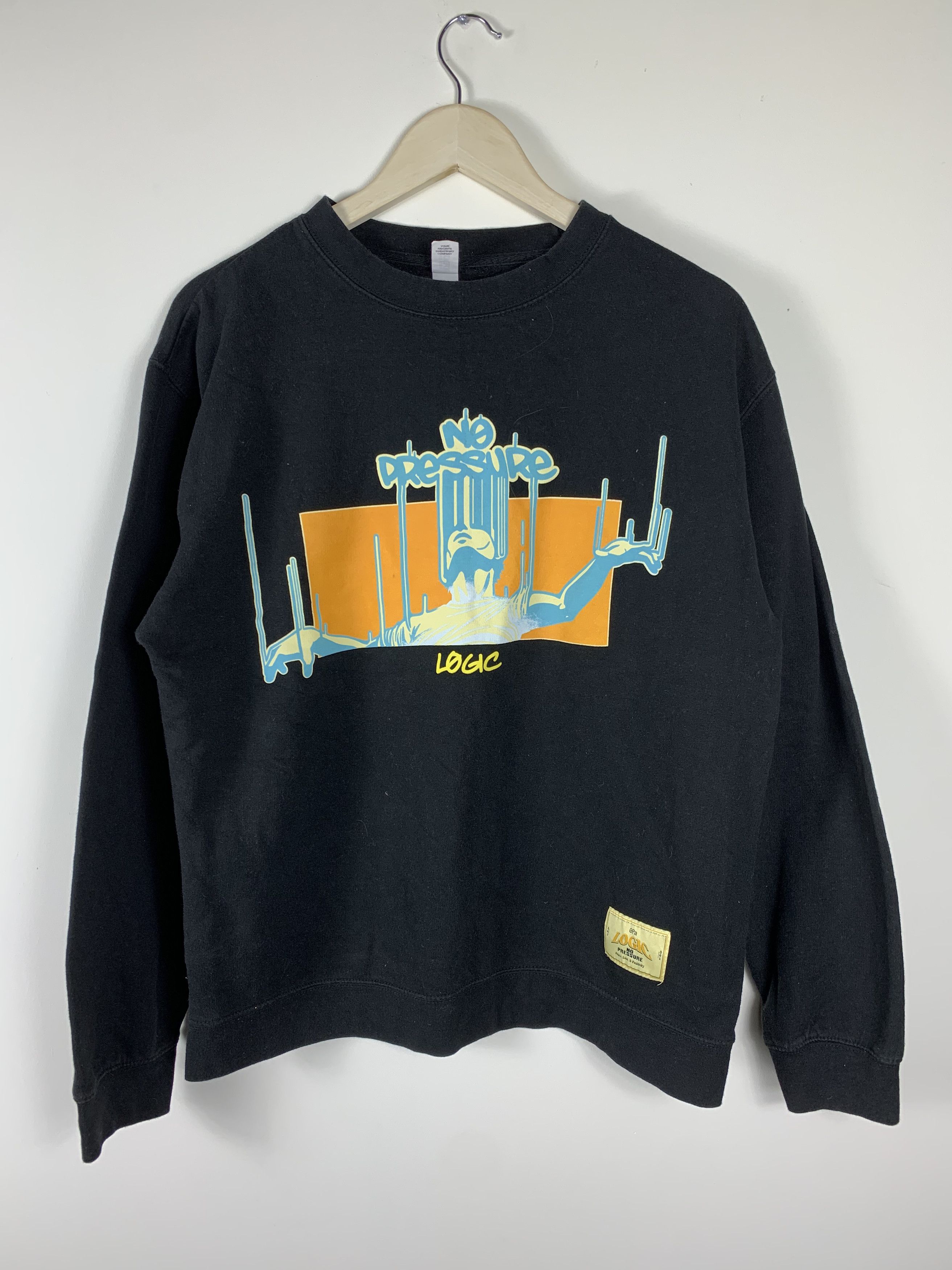 Logic Logic No Pressure Crewneck | Grailed