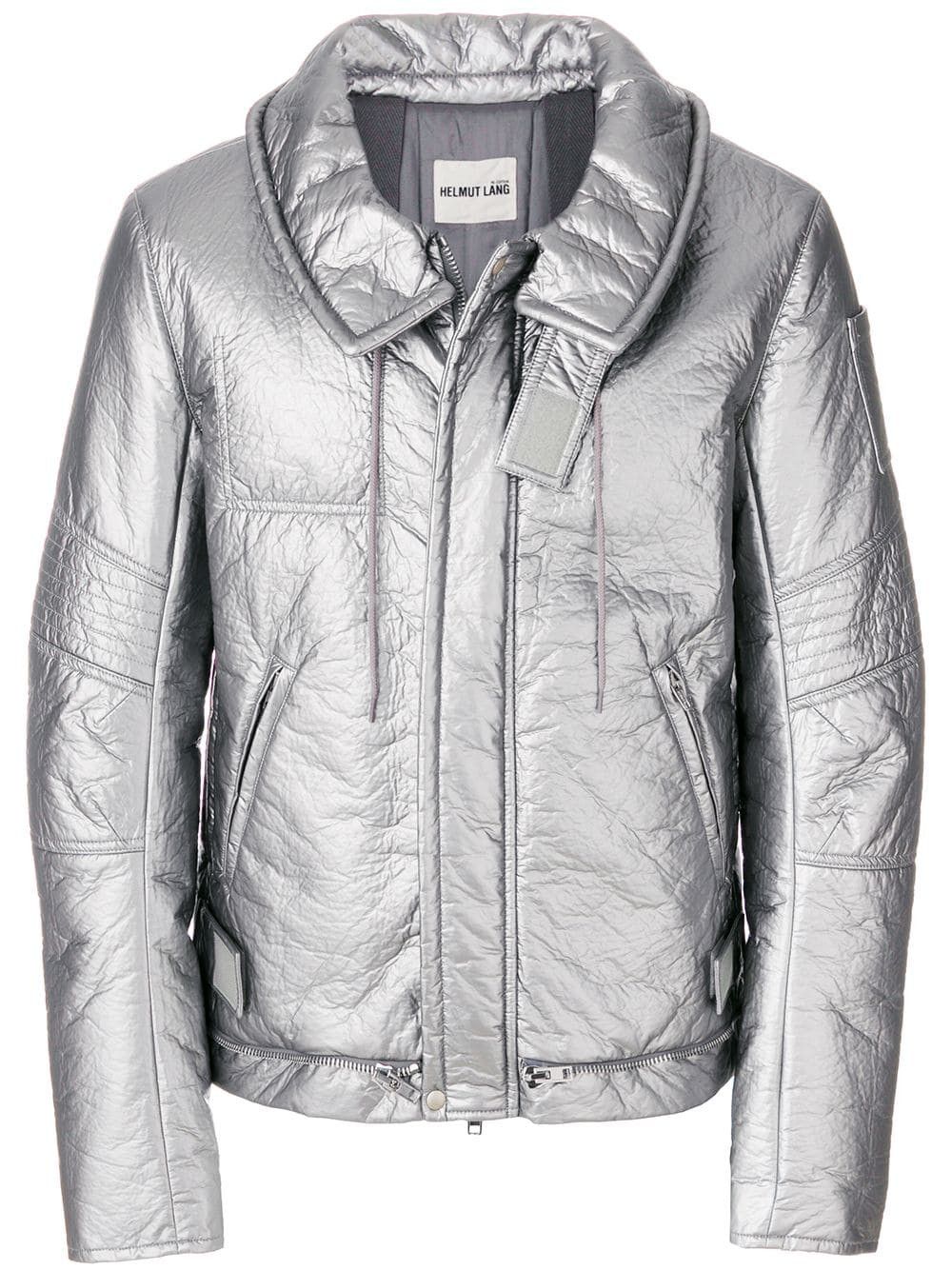 Helmut Lang Astro Moto (re-edition), Metallic Silver | Grailed