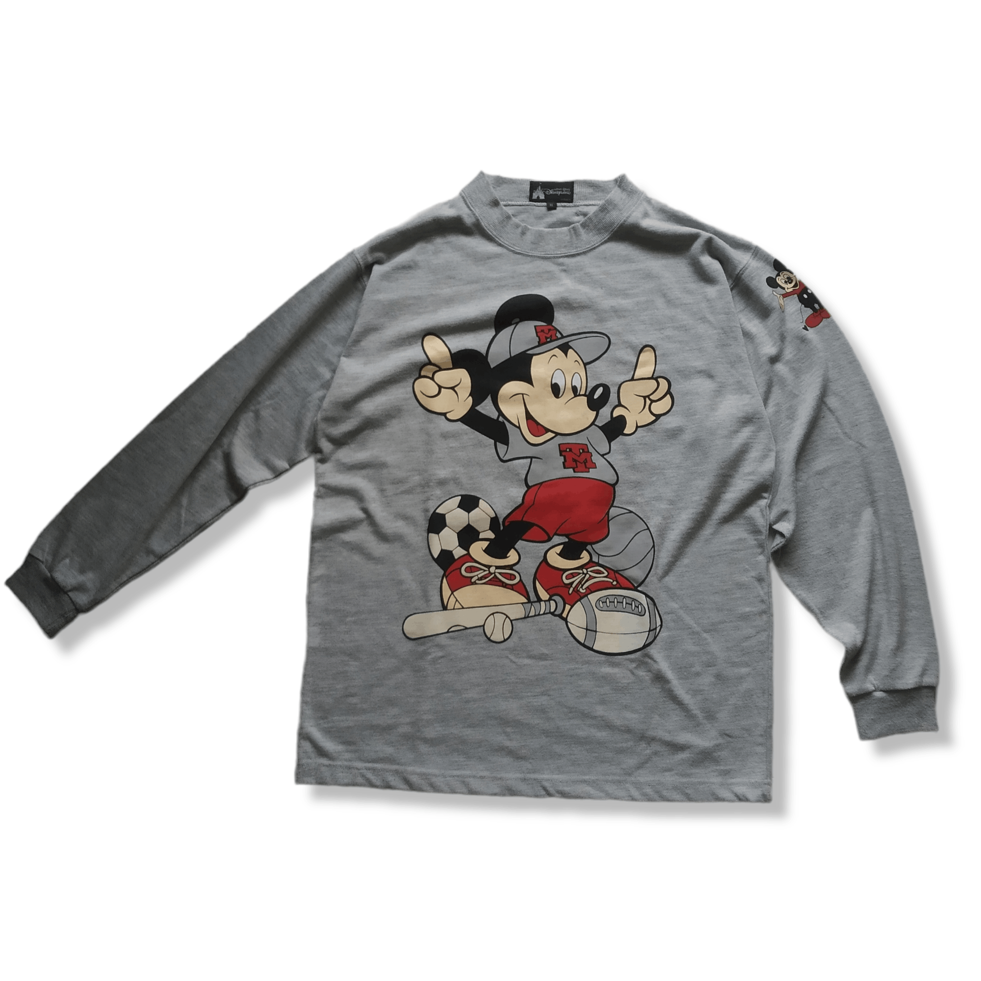 Mickey Mouse Long Sleeve Mickey Mouse ©Disney Land Hong Kong Classic ...