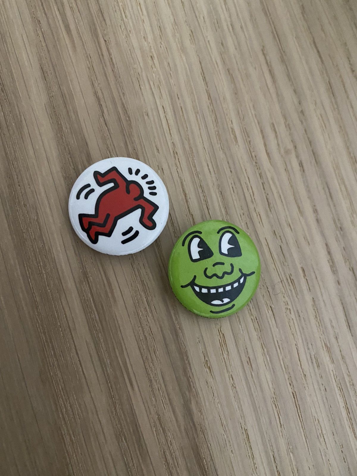 Art × Keith Haring Keith Haring Pins set of 2 | Grailed