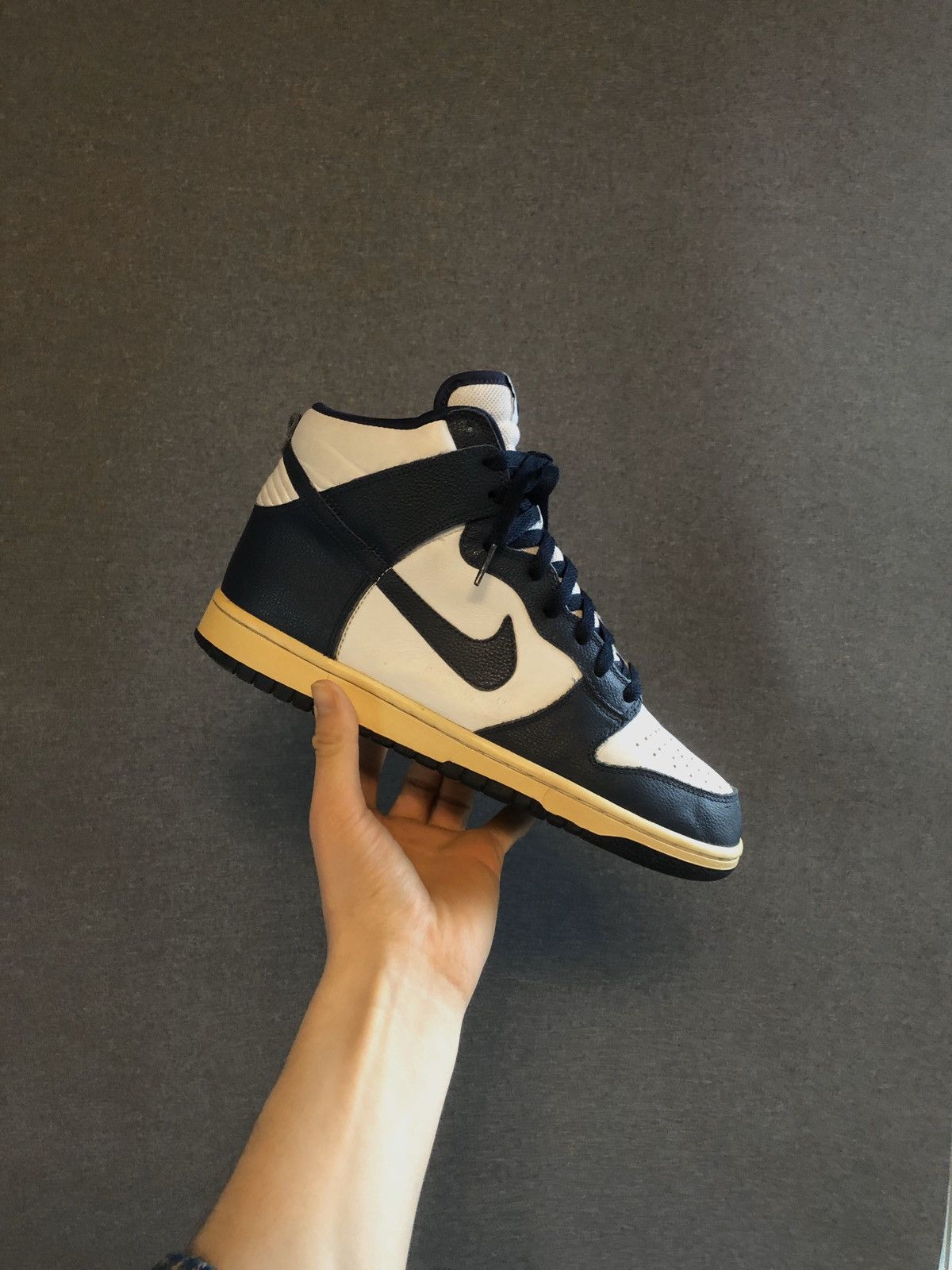 Nike 2004 Dunk High “Midnight Navy” | Grailed