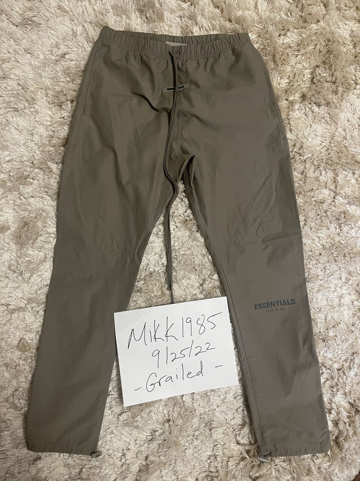 Essentials × Fear of God Fear of God Essentials track pants | Grailed