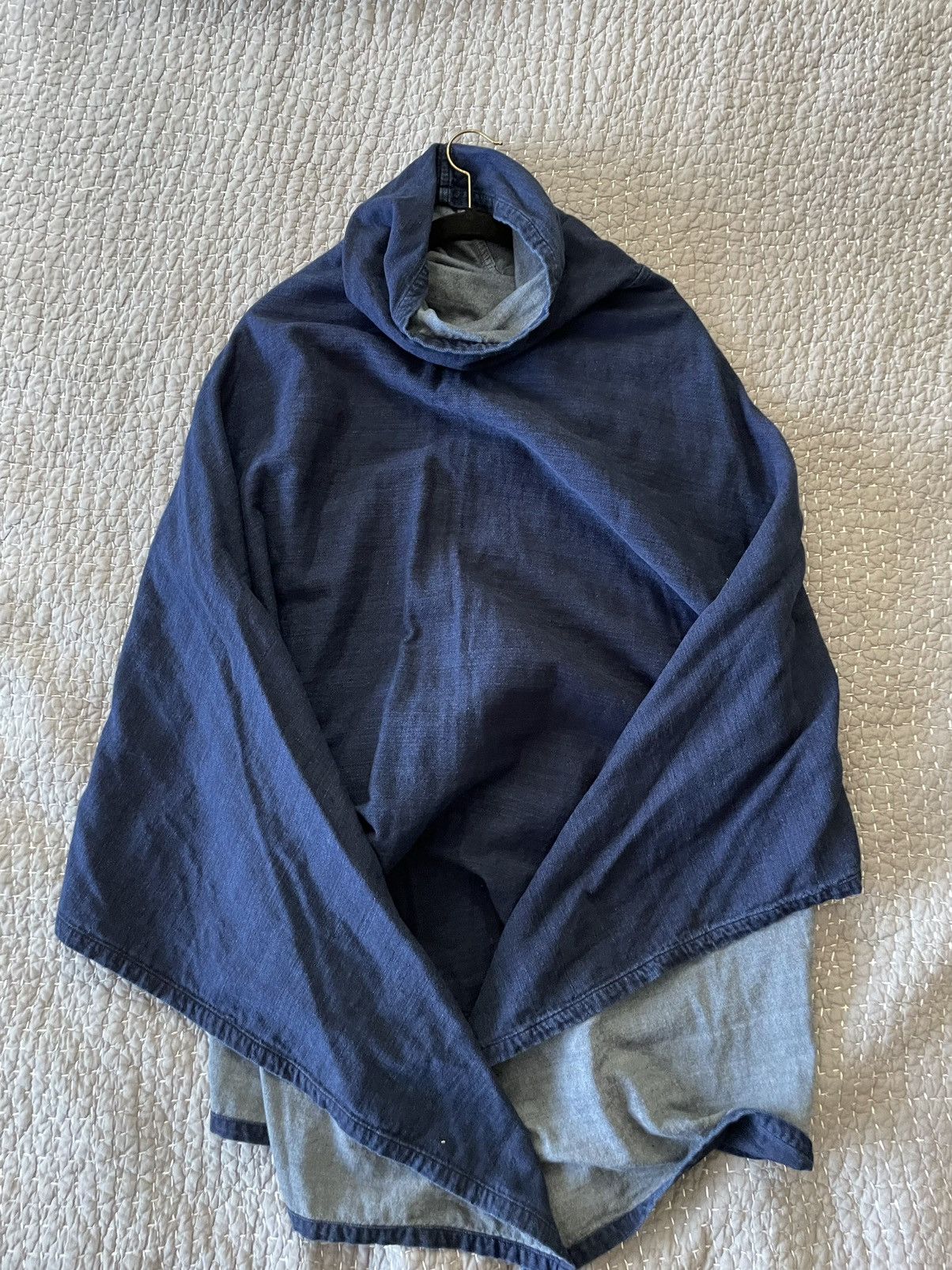Naissance Indigo poncho | Grailed