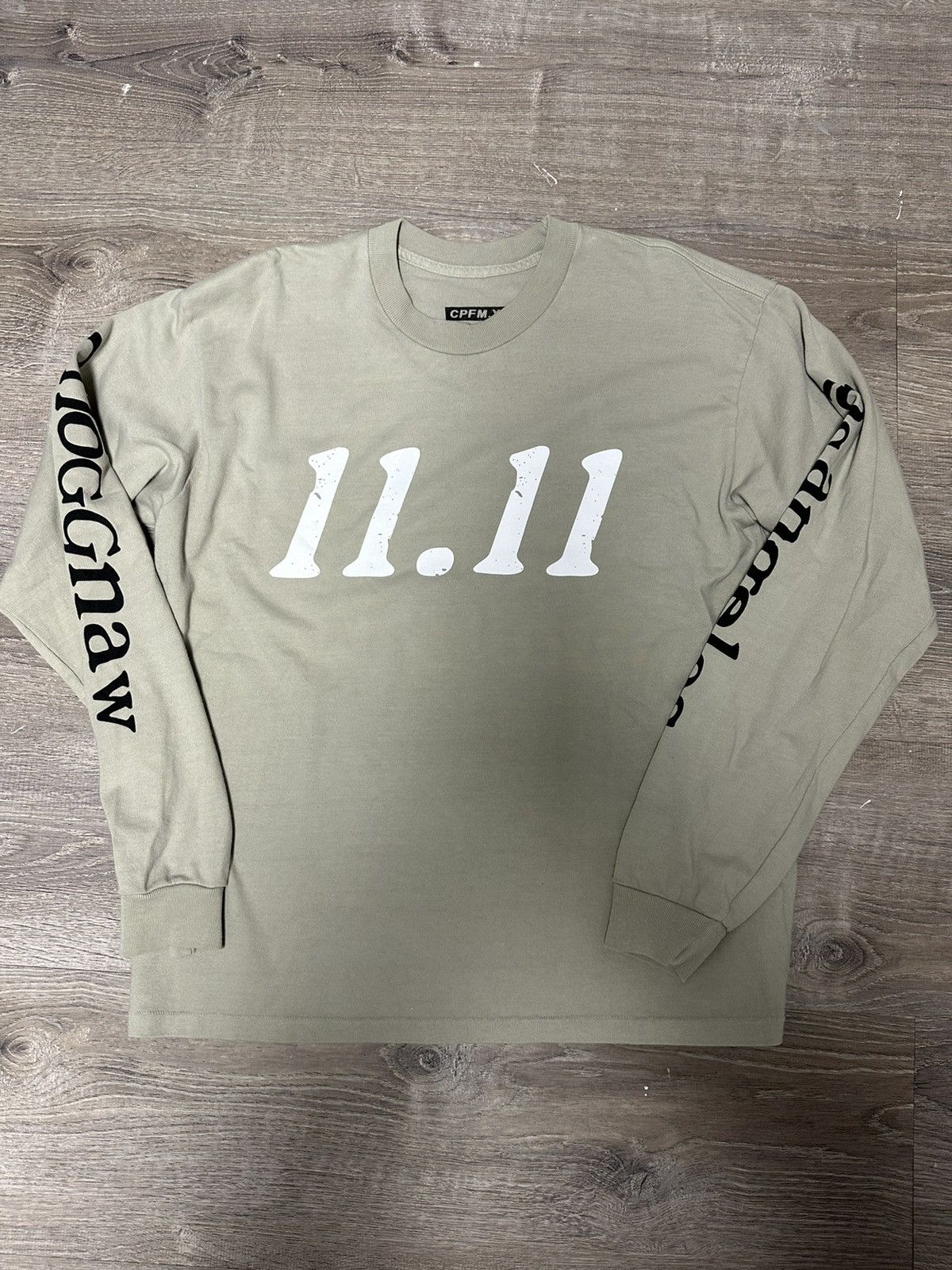 Kanye West Kanye West x CPFM x Kid Cudi KSG 11/11 Graphic Long Sleeve ...