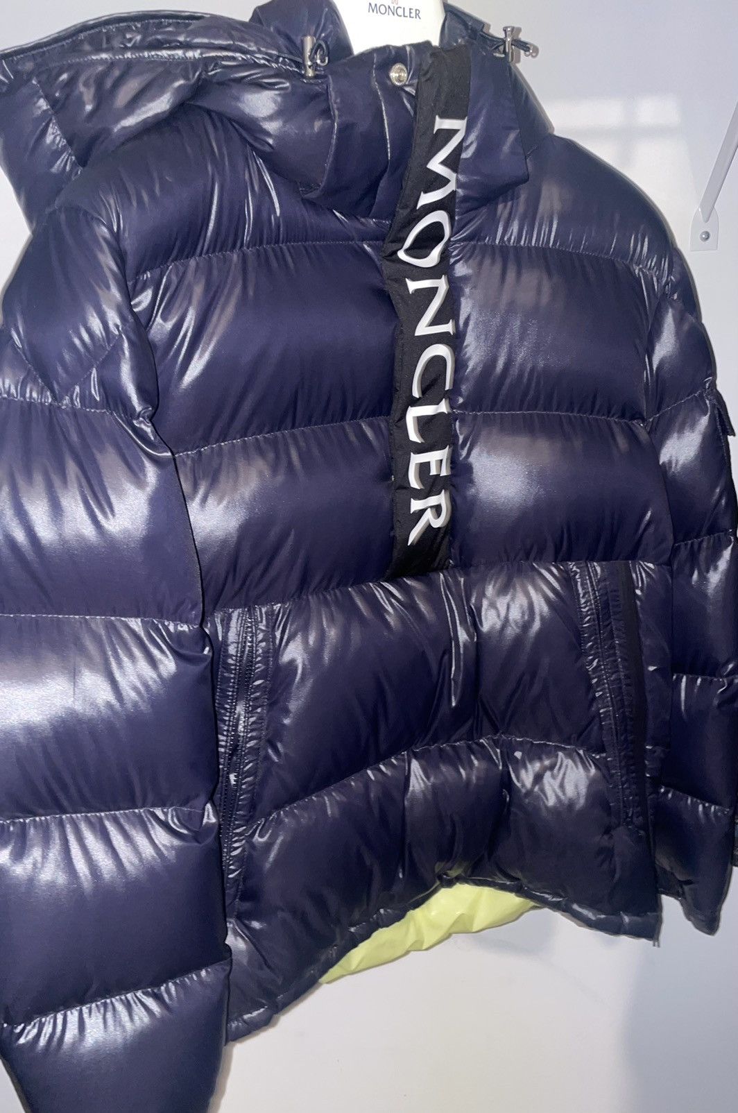 Moncler Moncler bubble coat | Grailed