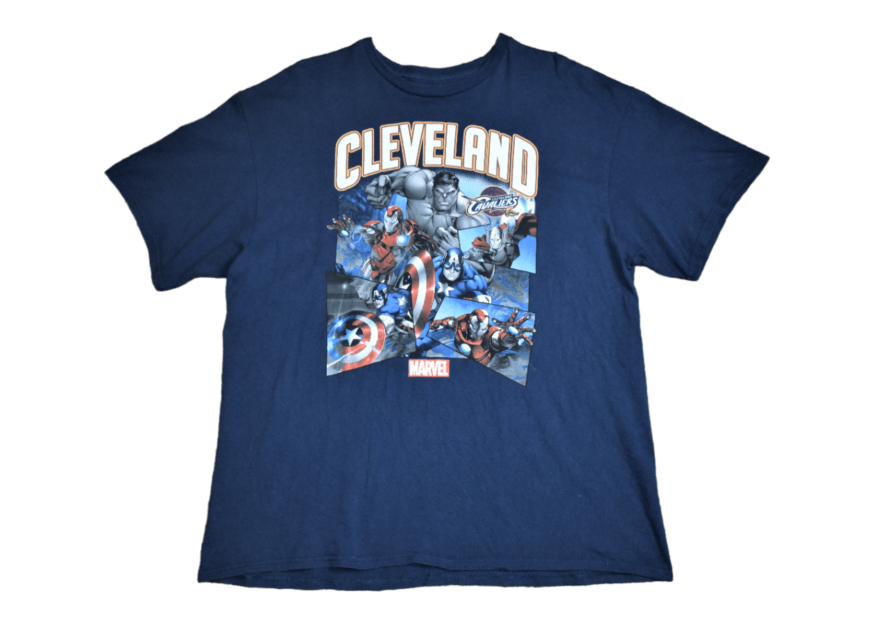 Marvel Comics Cleveland Cavaliers Marvel/NBA Collab Graphic T-Shirt ...