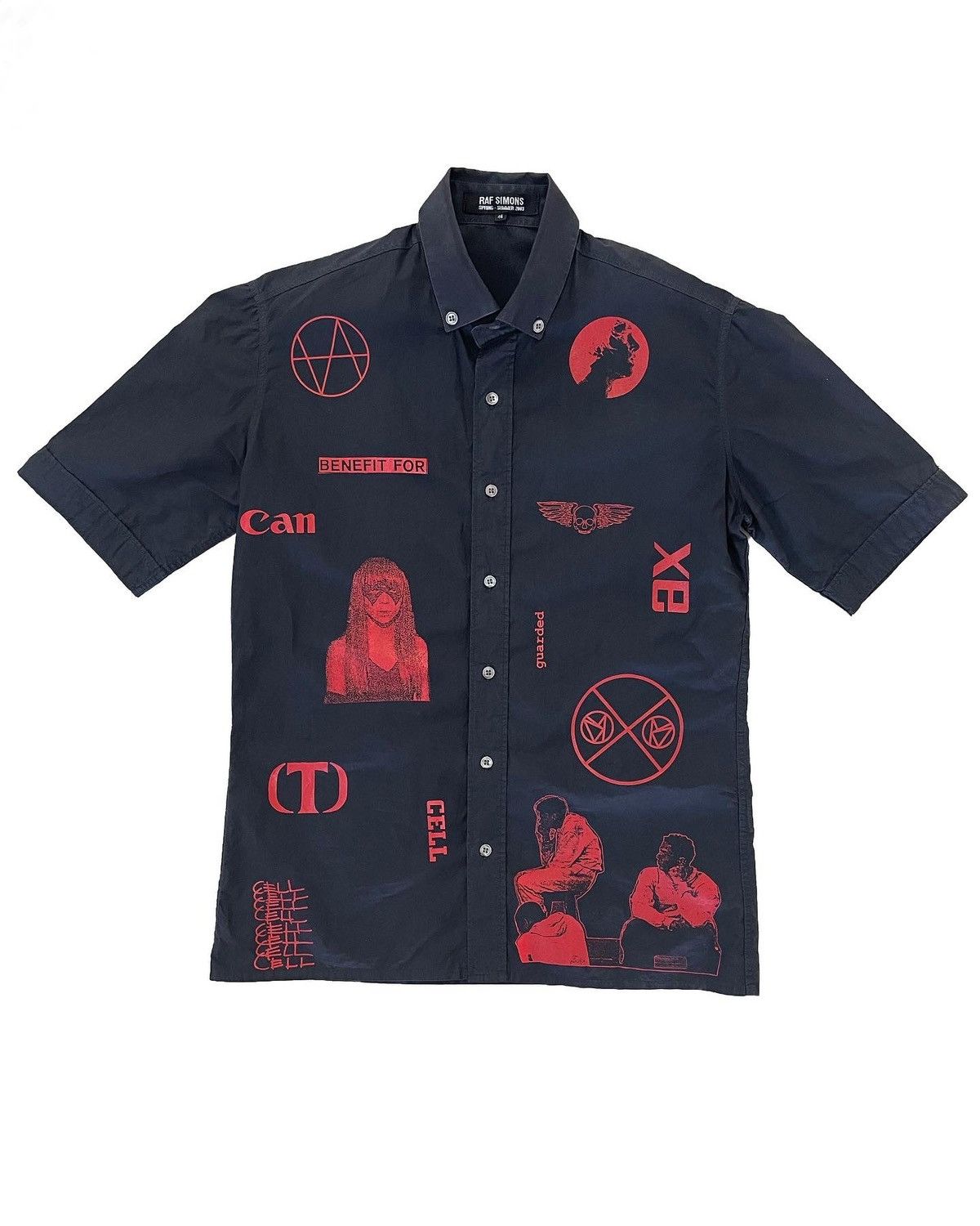 Raf Simons [LAST DROP] Raf Simons SS03 Consumed Cell Shirt (GRAIL ...