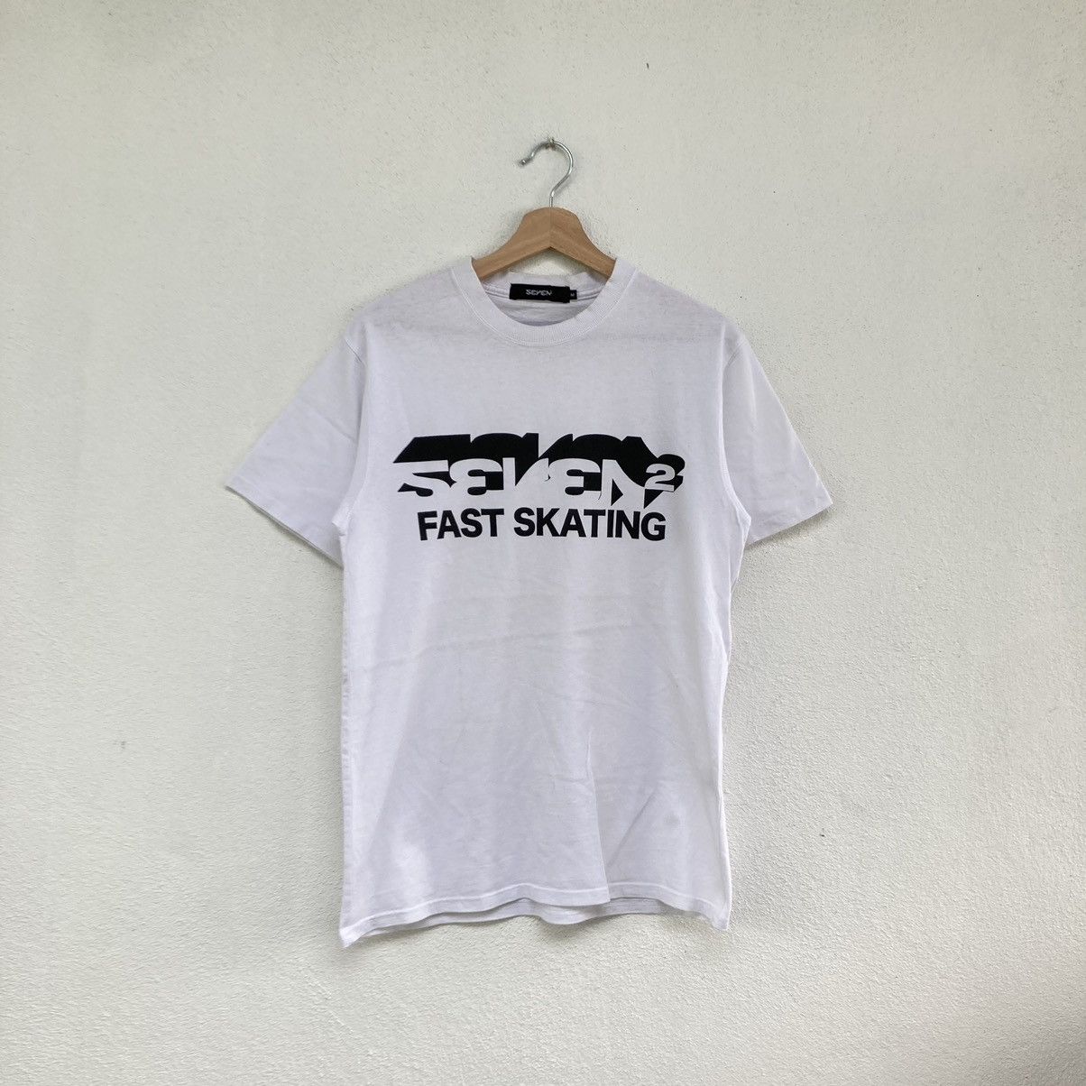 Japanese Brand × Seven × Vintage Seven 2 fast skating t shirt | Grailed