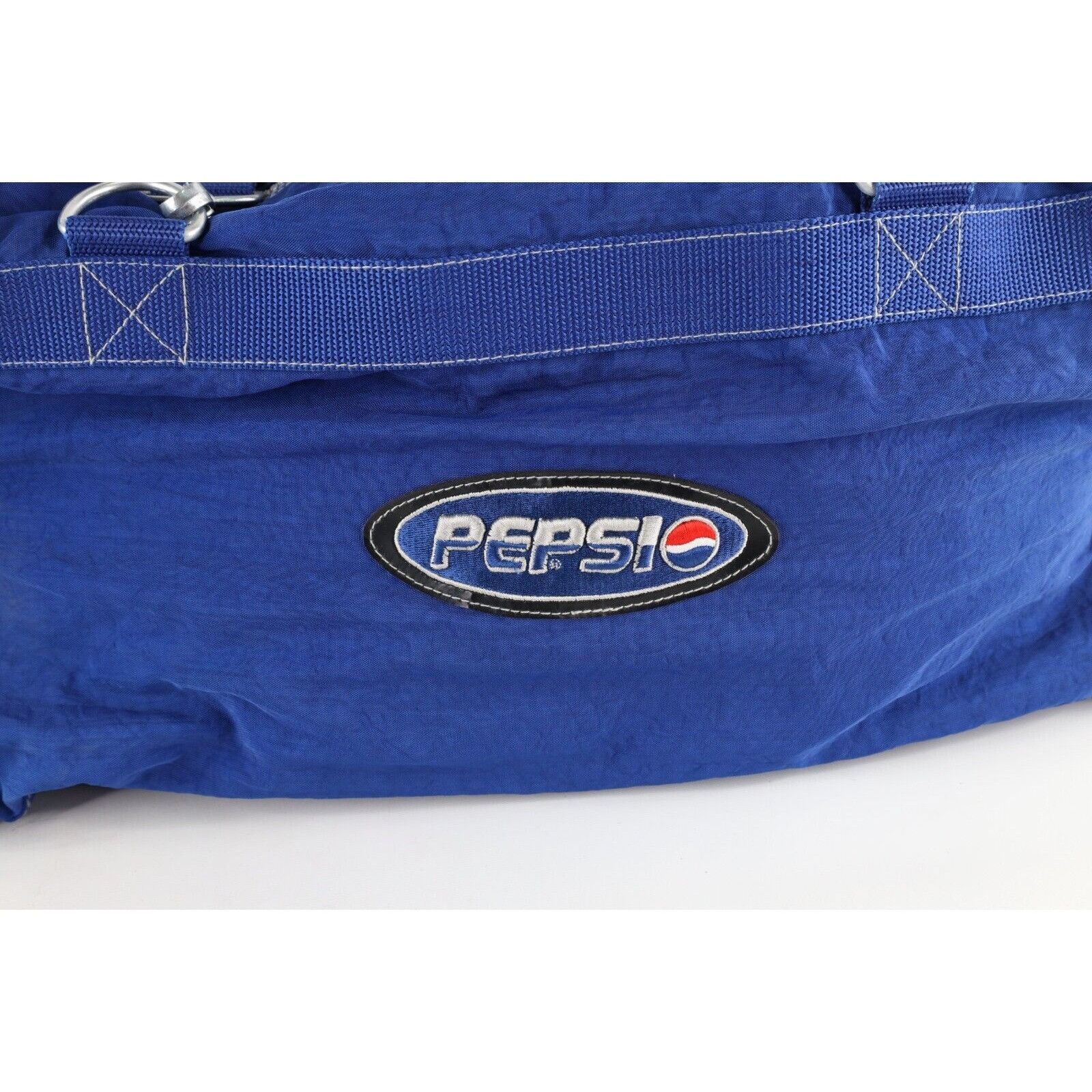 Vintage Vintage 90s Pepsi Co Handled Large Duffle Bag Gym Bag Blue ...