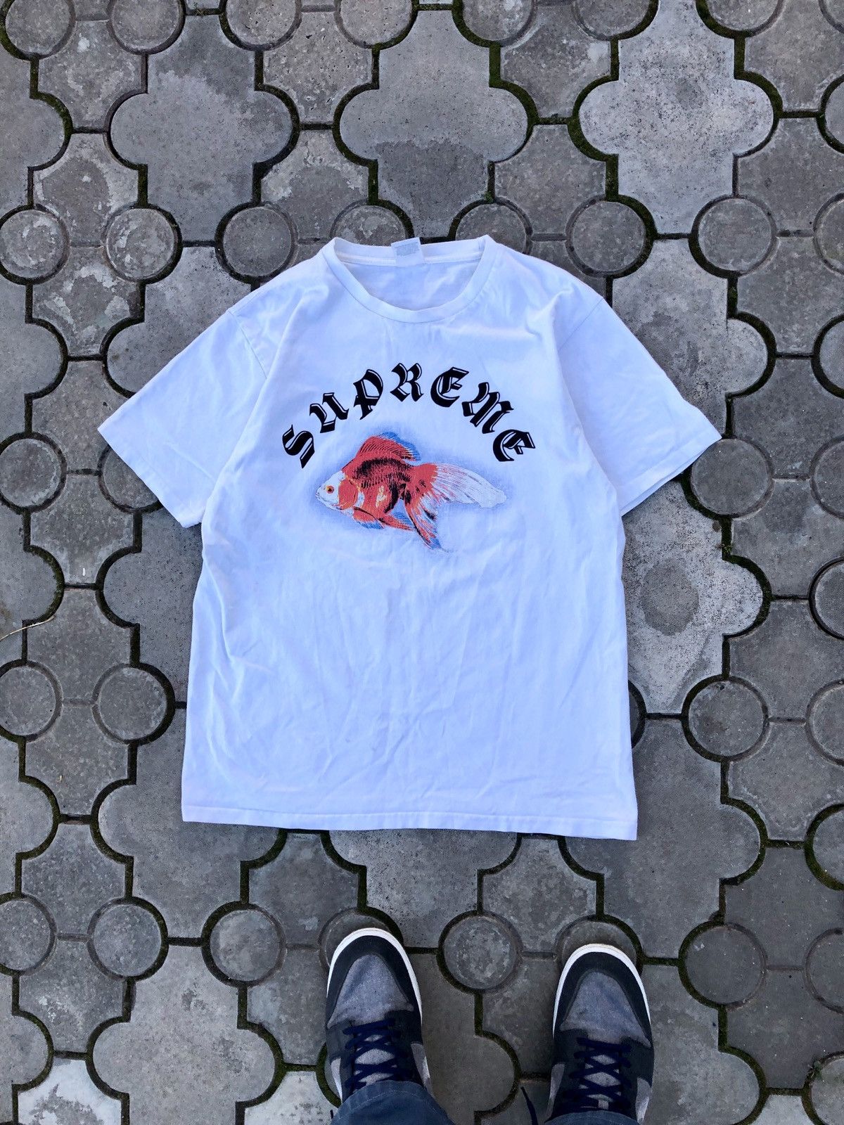 Streetwear × Supreme × Vintage Vintage Supreme Sasquatch Fish Tee Y2K ...