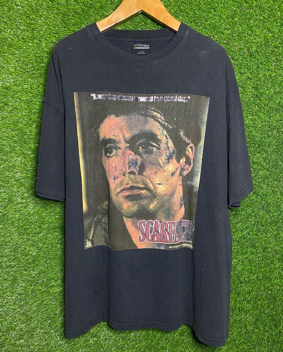 Vintage Vintage Scarface clothing universal studios movie tee shirt ...