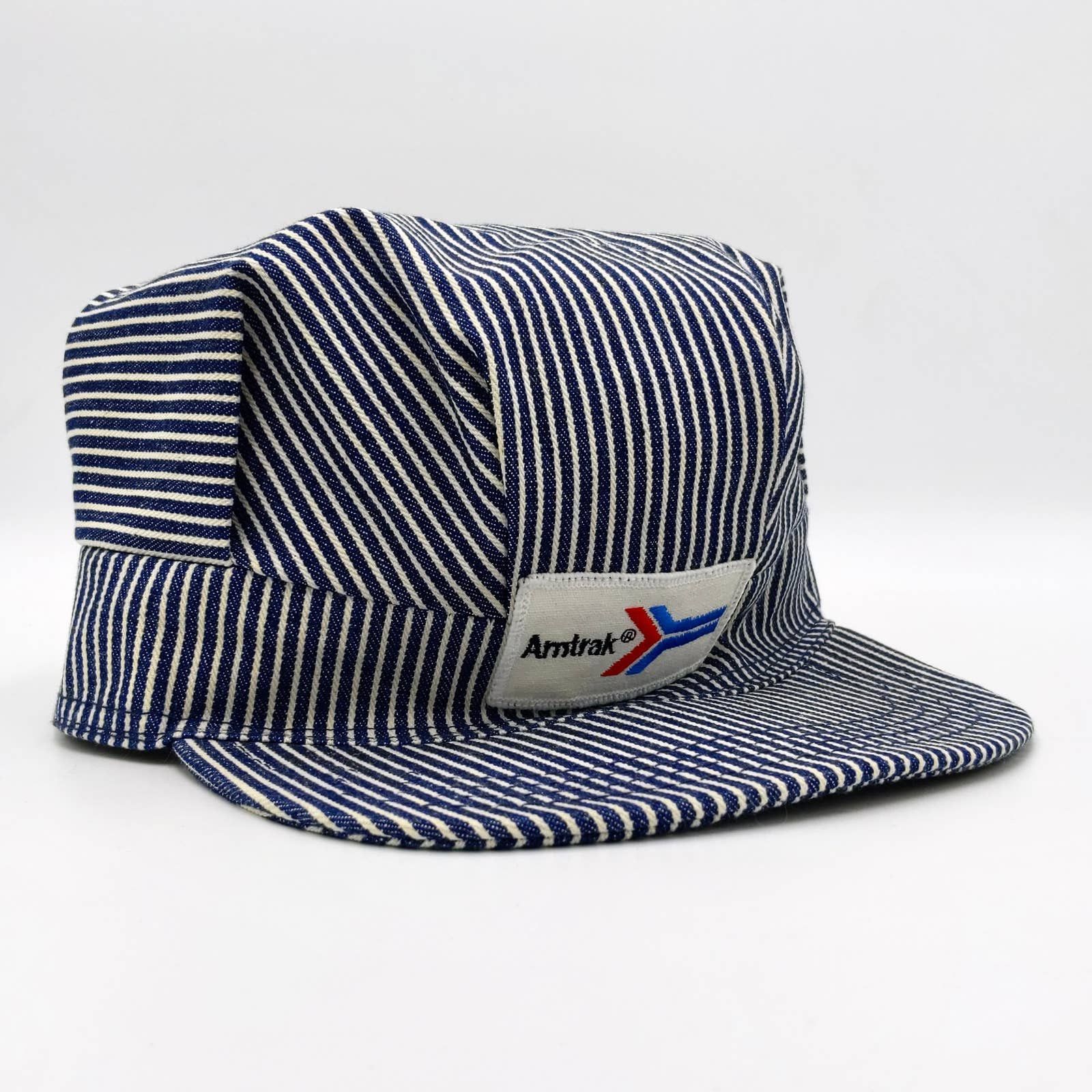 Streetwear × Trucker Hat × Vintage Vintage Amtrak Railroad Conductor ...