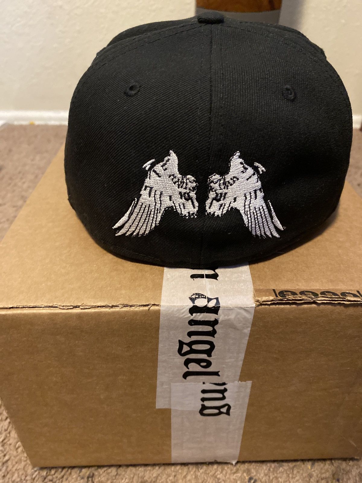 Streetwear Black & White Guardian angel Heaven hat | Grailed