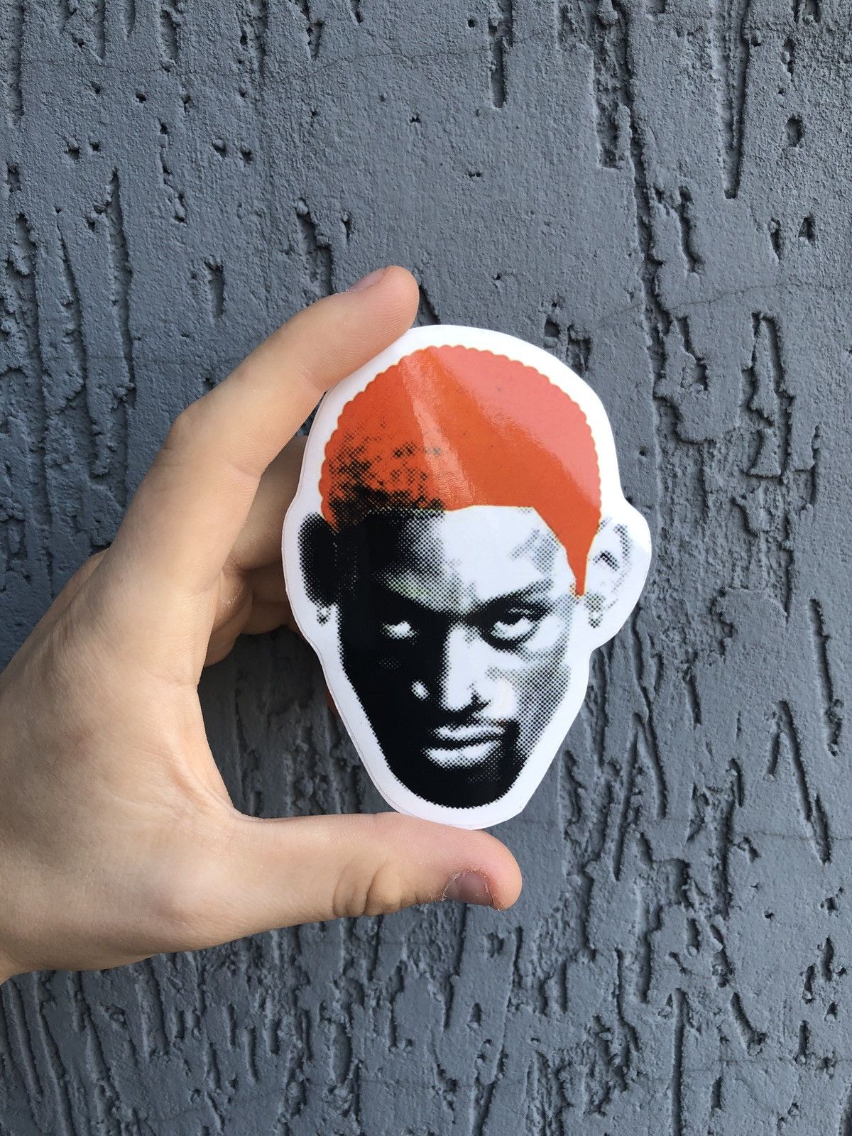 Nike Dennis Rodman Nike NWO Matte Decal Basketball | Grailed