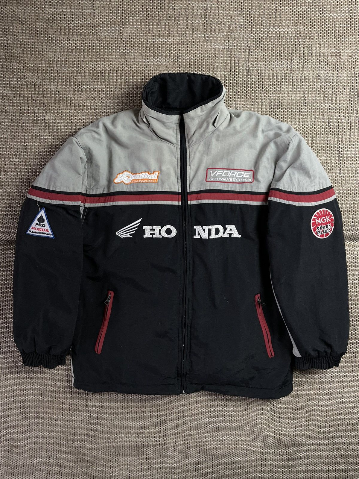 Honda × Racing × Vintage Vintage Racin Jacket Honda Y2K Formula1 | Grailed
